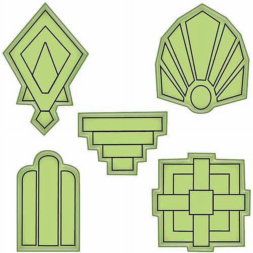 Inkadinkado Art Deco Shape Stamps Stamp - Walmart.com
