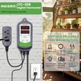 Inkbird Temperature Controller Thermostat ITC-308 Refrigerator Brewing ...