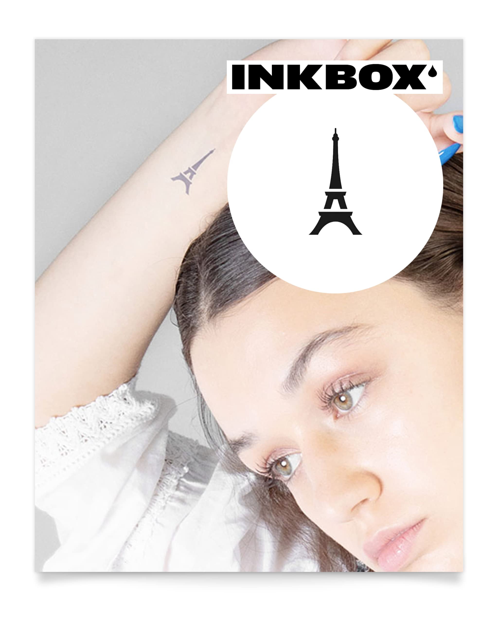 Inkbox Temporary Tattoos, Semi-Permanent Tattoo, One Premium Easy Long ...