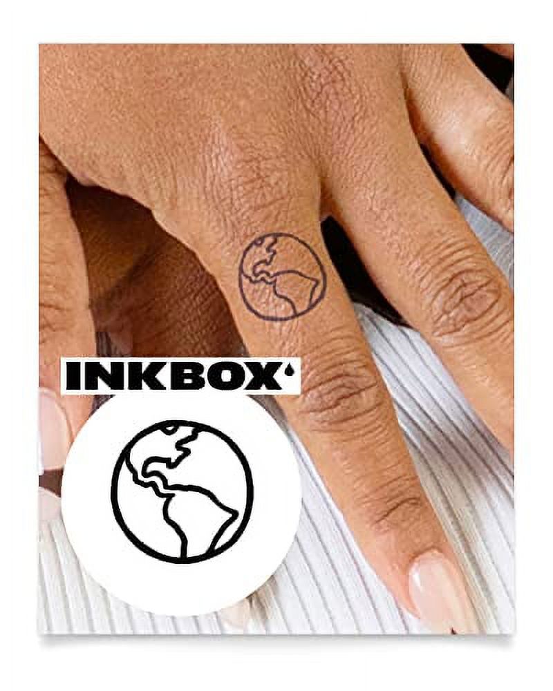 Inkbox Temporary Tattoos, Semi-Permanent .. Tattoo, One Premium Easy .. Long Lasting, Water ...