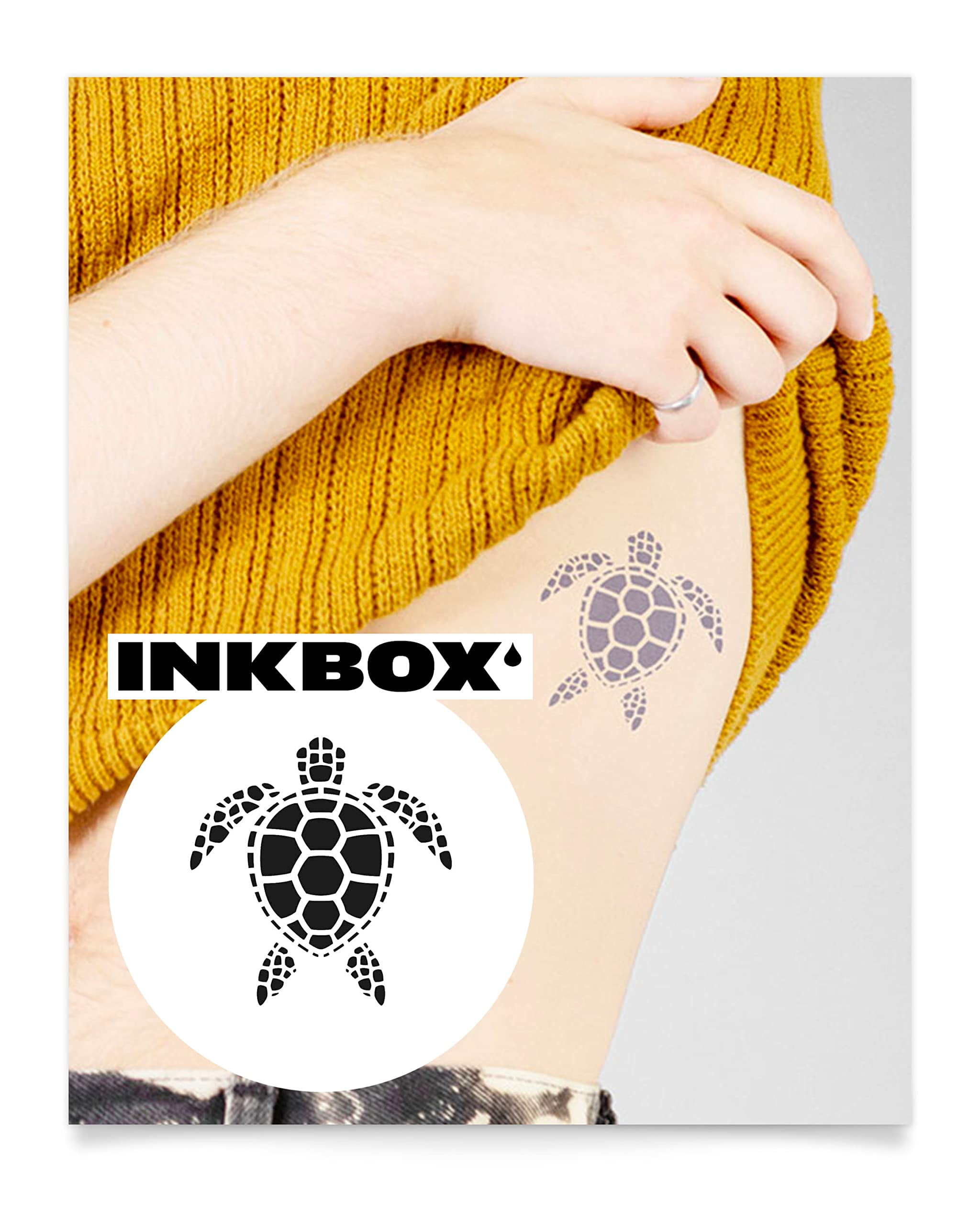 Inkbox Temporary Tattoos, Semi-Permanent Tattoo, One Premium Easy Long ...