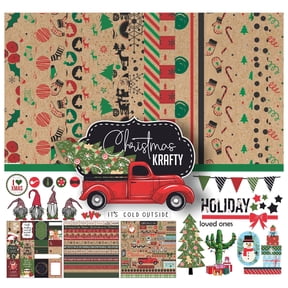 Scrapbook Paper Pad, 24 Sheets 6x6 Inch Single-Sided Card Making ...