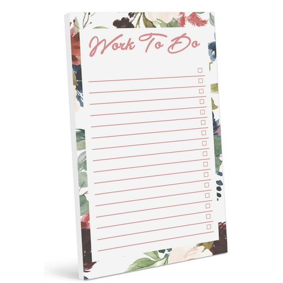 Inkdotpot Daily Planner List Pad Notepads Memo Pad, Undated To-Do List ...