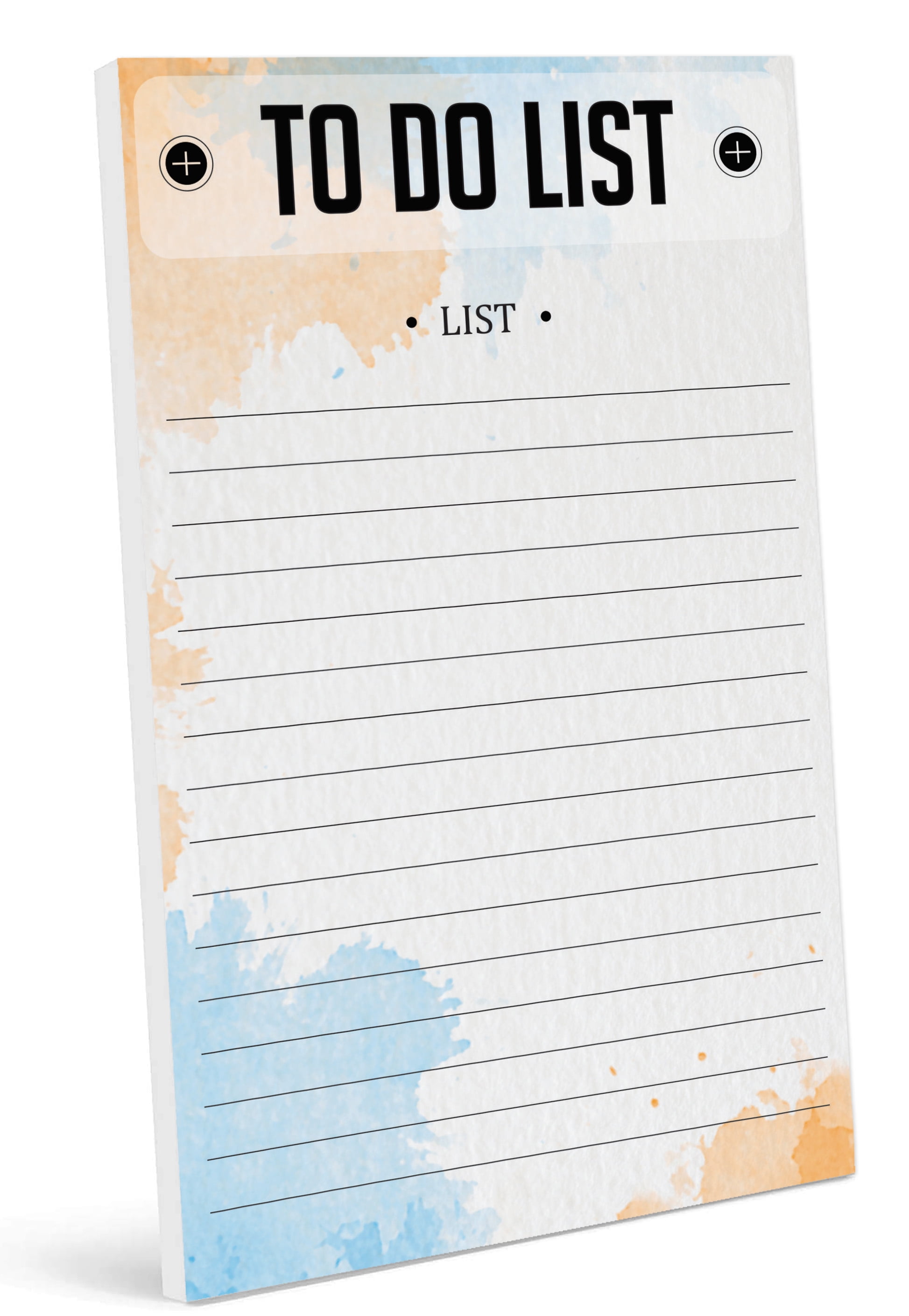 Inkdotpot Daily Planner List Pad Notepads Memo Pad, Undated To-Do List ...