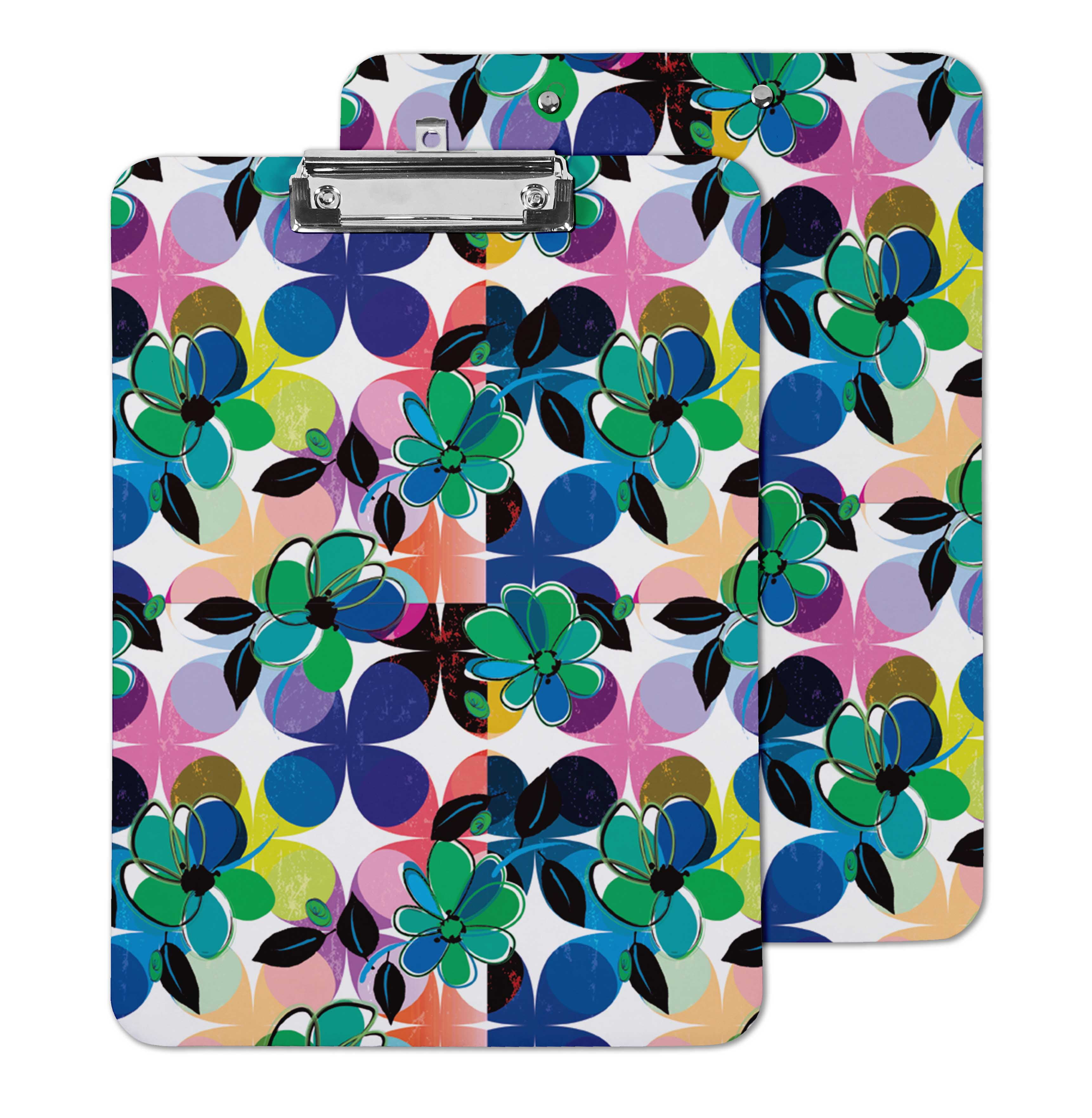 Inkdotpot Decorative Clipboard Letter Size Clipboard with Low Profile ...