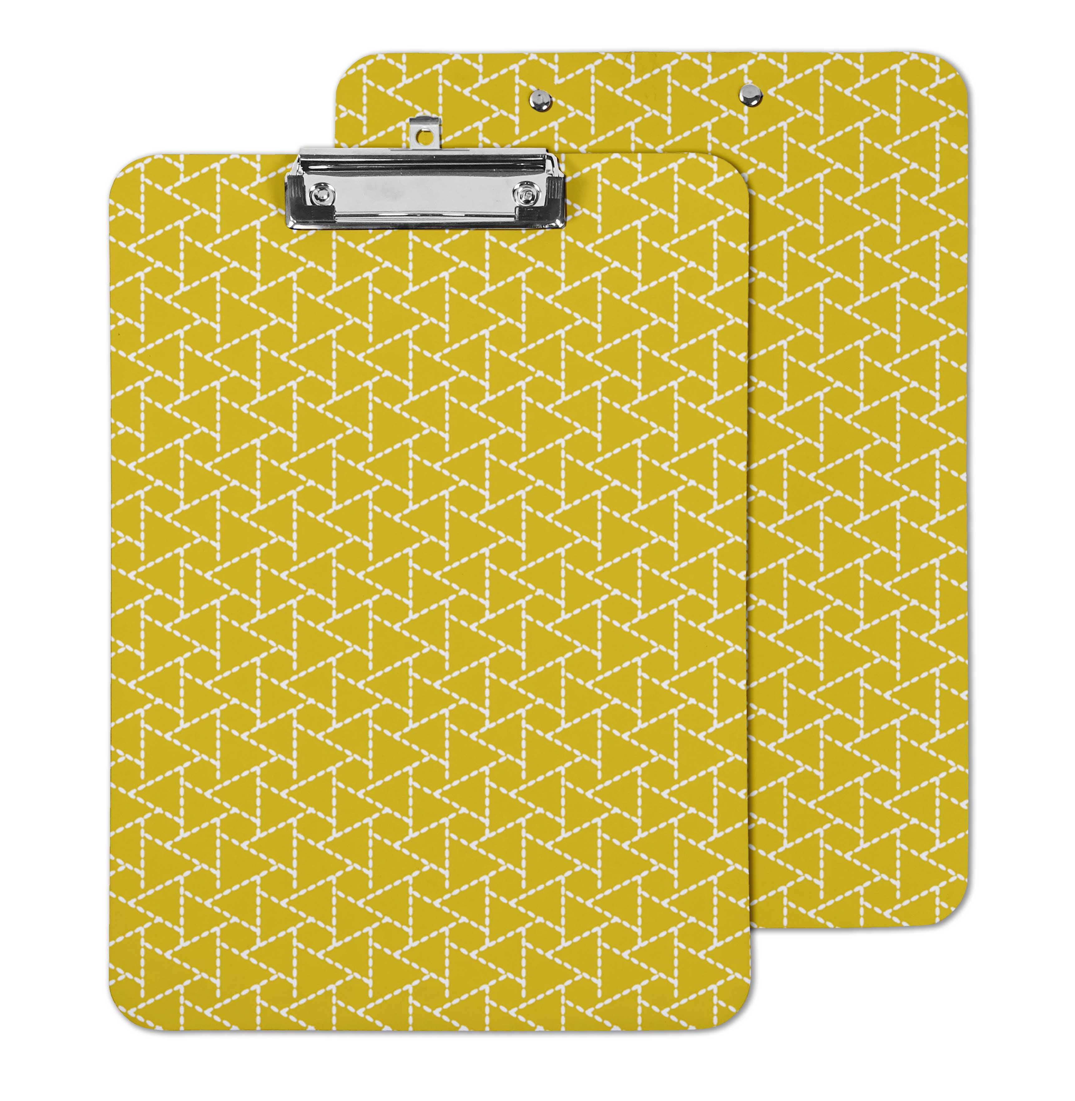 Inkdotpot Decorative Clipboard Letter Size Clipboard with Low Profile ...