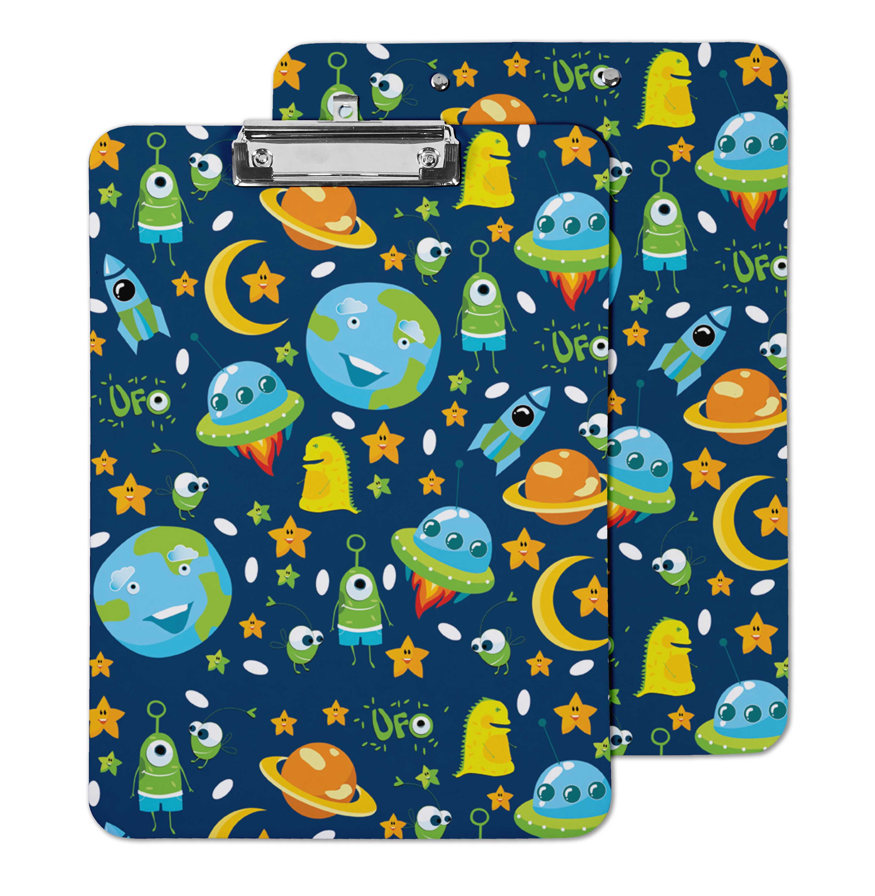 Inkdotpot Decorative Clipboard Letter Size Clipboard with Low Profile ...