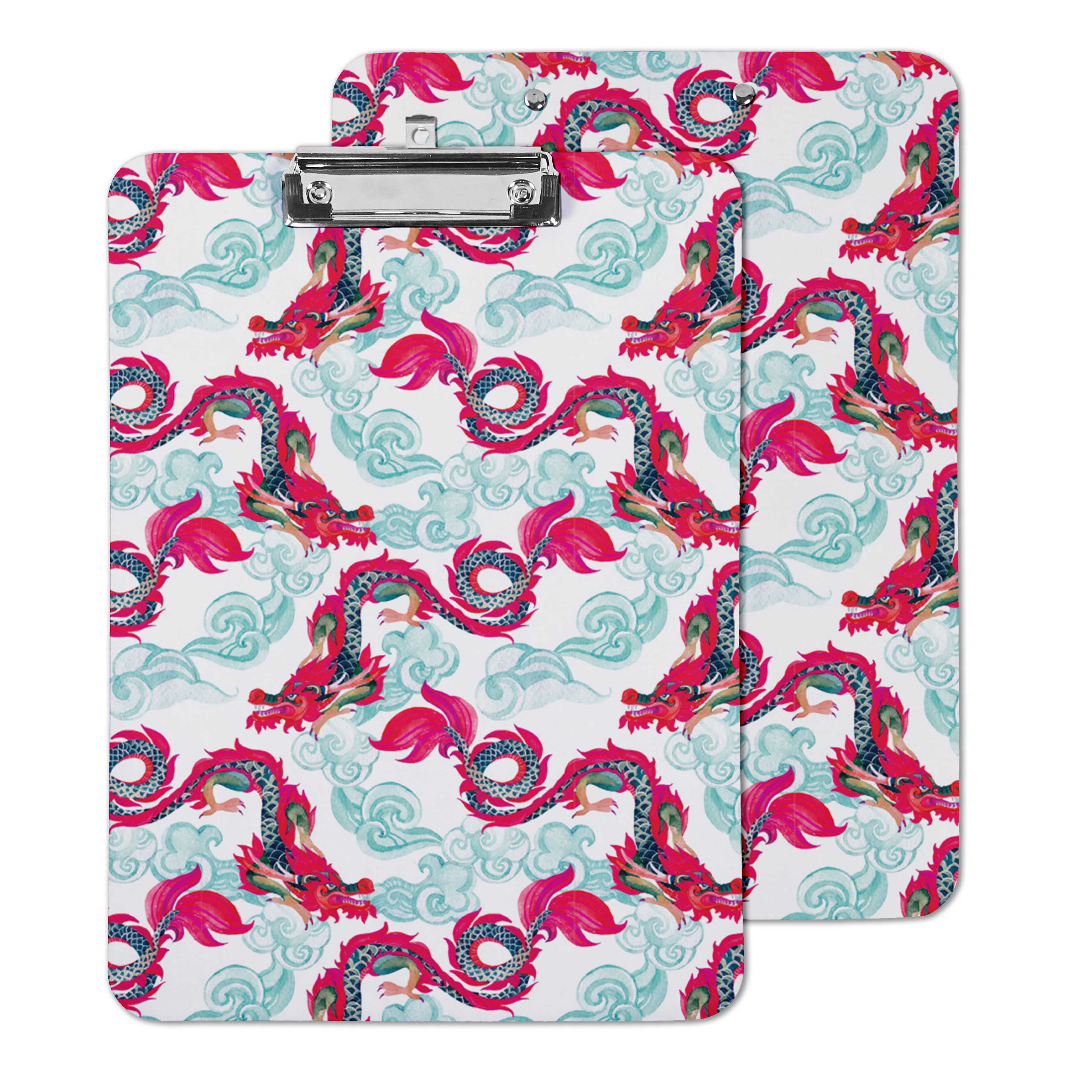 Inkdotpot Decorative Clipboard Letter Size Clipboard with Low Profile ...