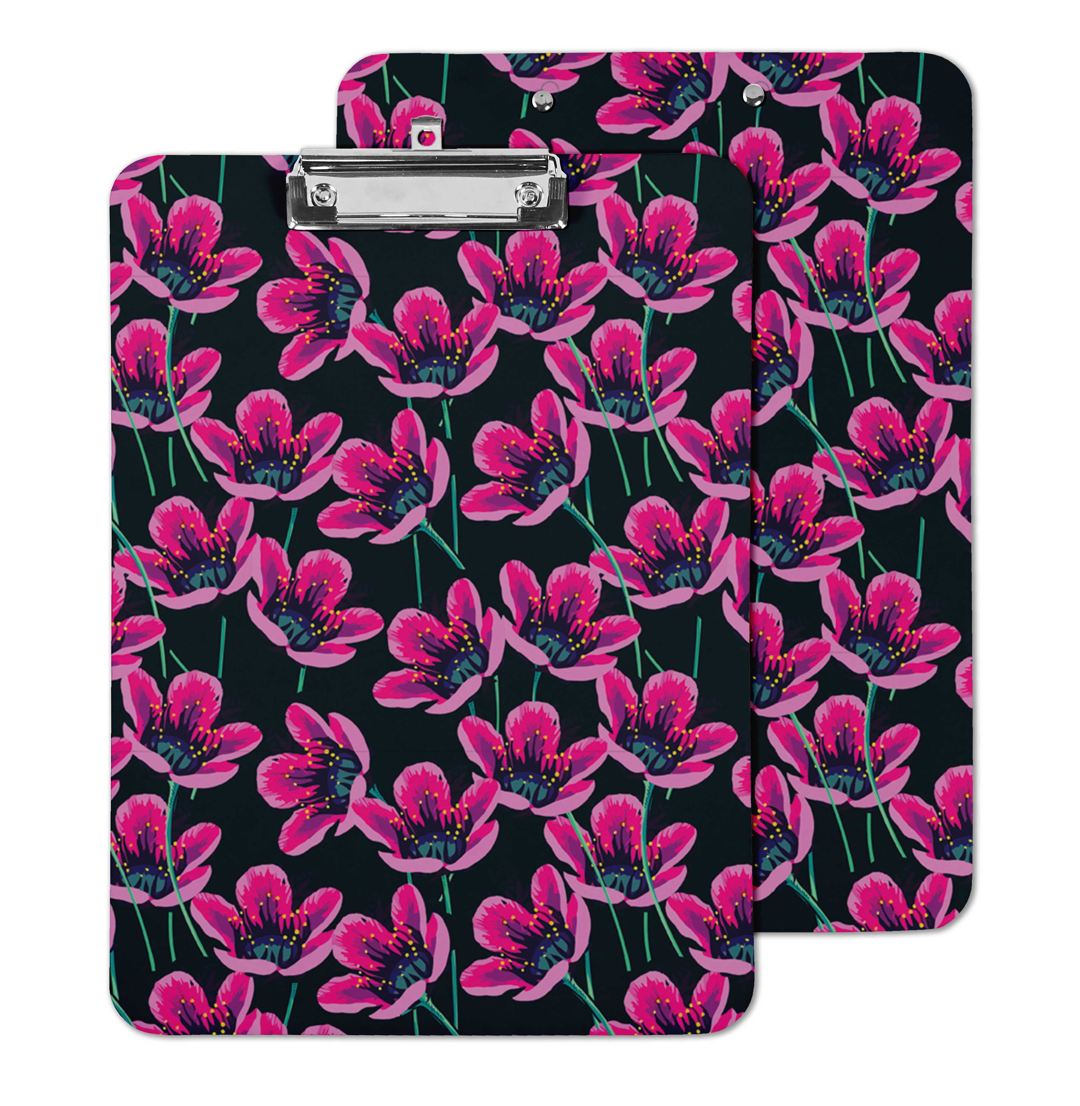 Inkdotpot Decorative Clipboard Letter Size Clipboard with Low Profile ...