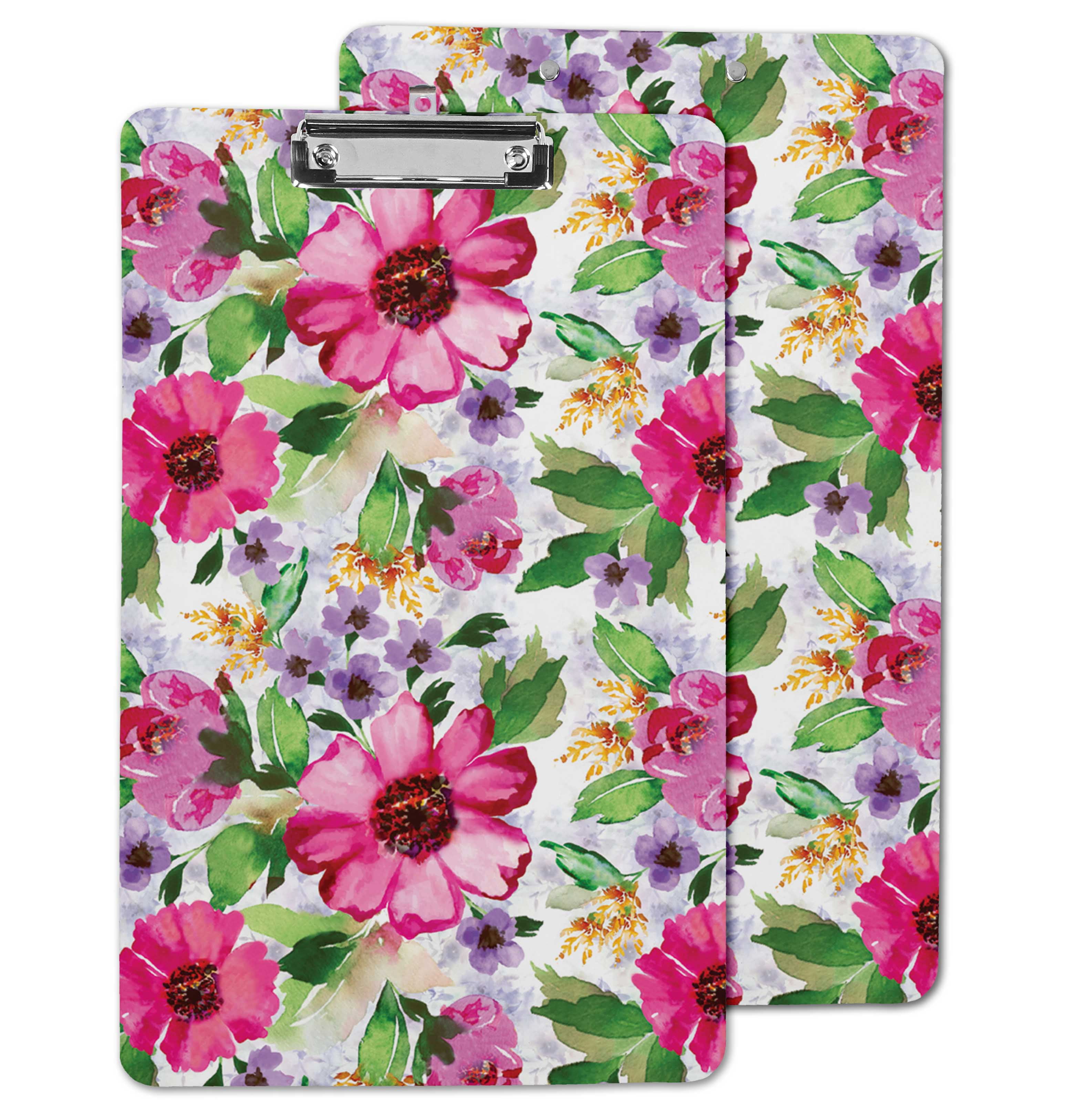 Inkdotpot Decorative Clipboard Letter Size Clipboard with Low Profile ...