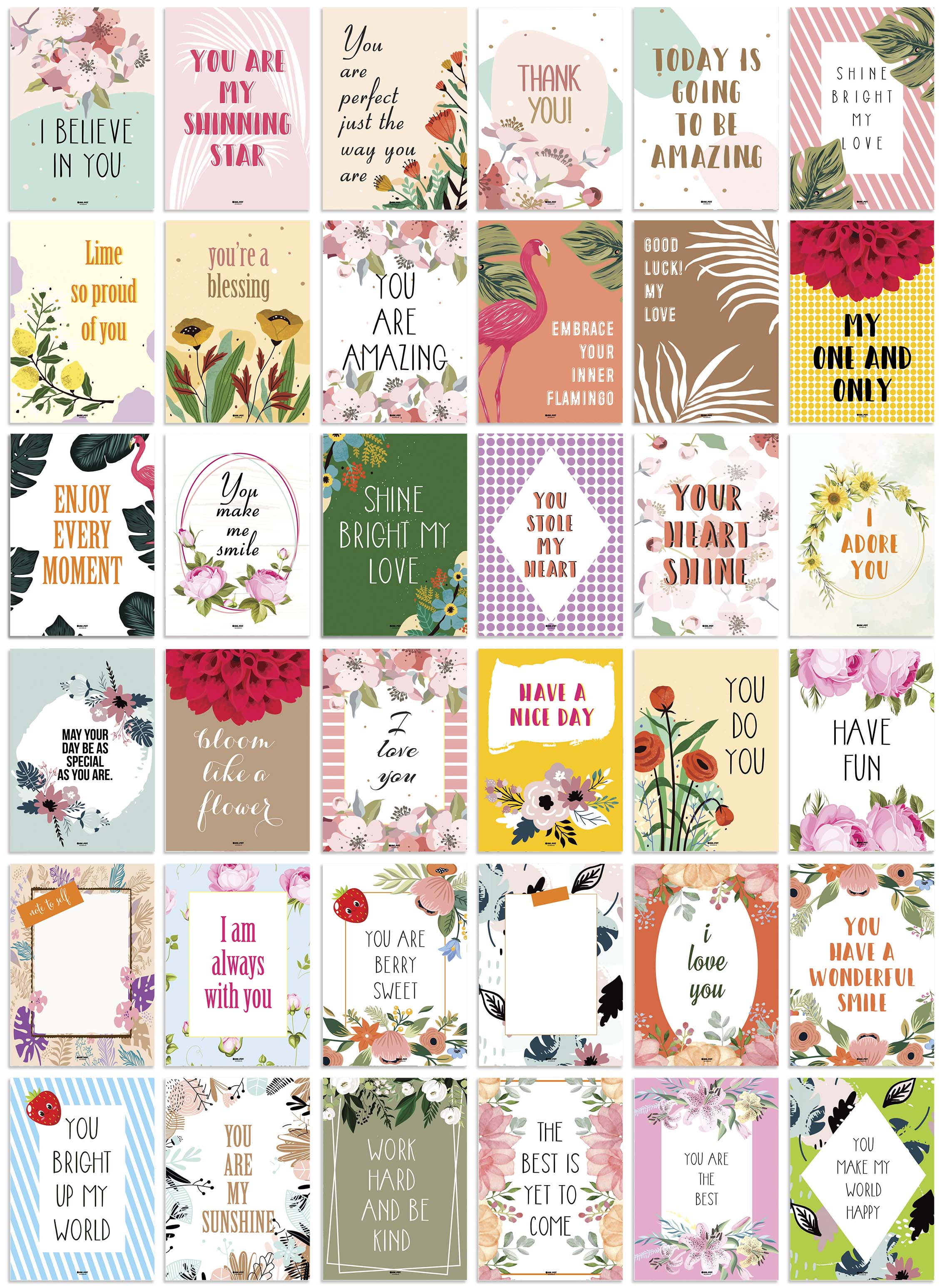 Inkdotpot Lunch Box Notes For Adults/ Teens,Motivation Inspiration ...