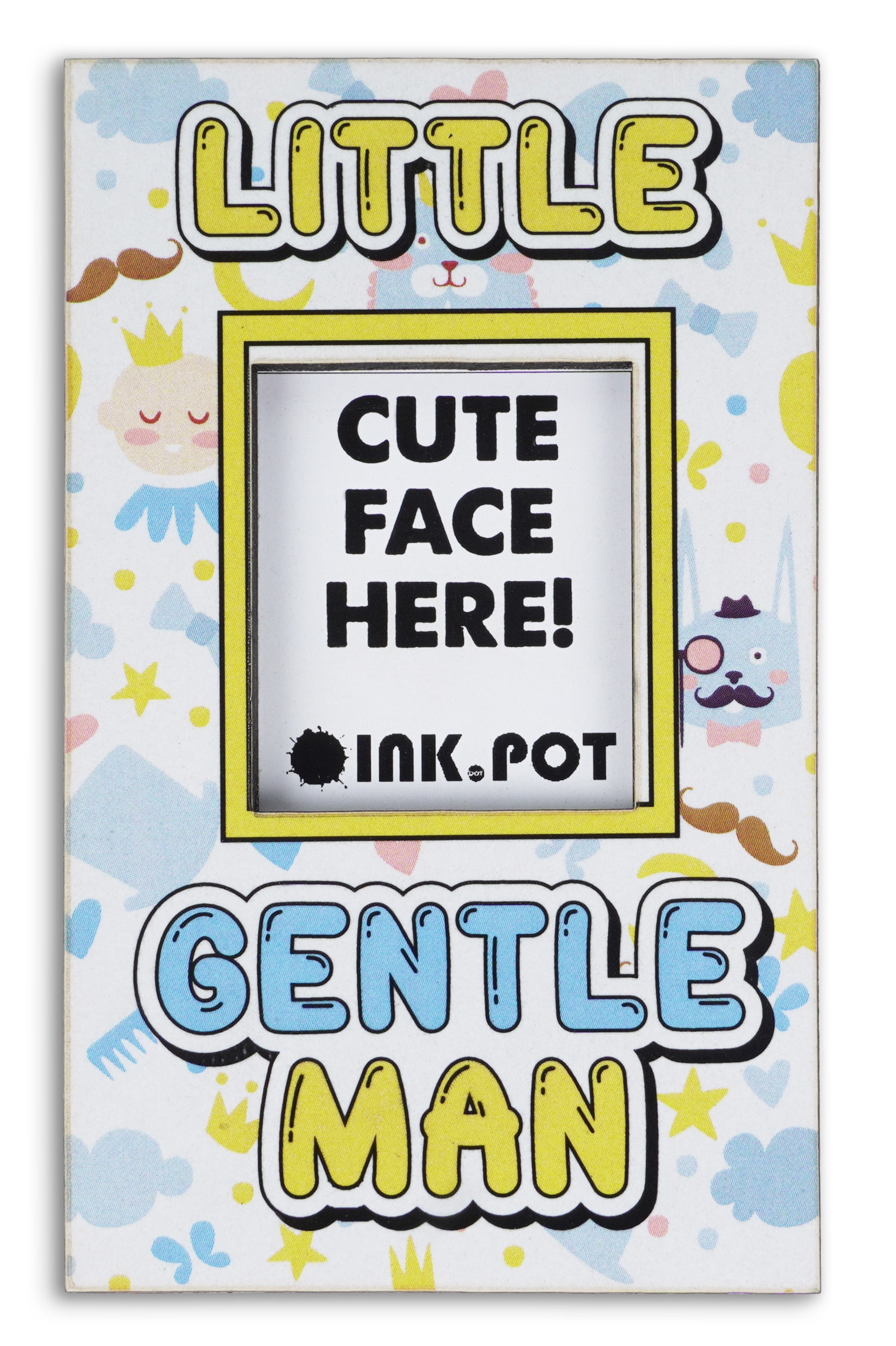 InkdotpotLittle Gentle Man PhotoMagnetFrame-MagneticPhotoFramesFor ...
