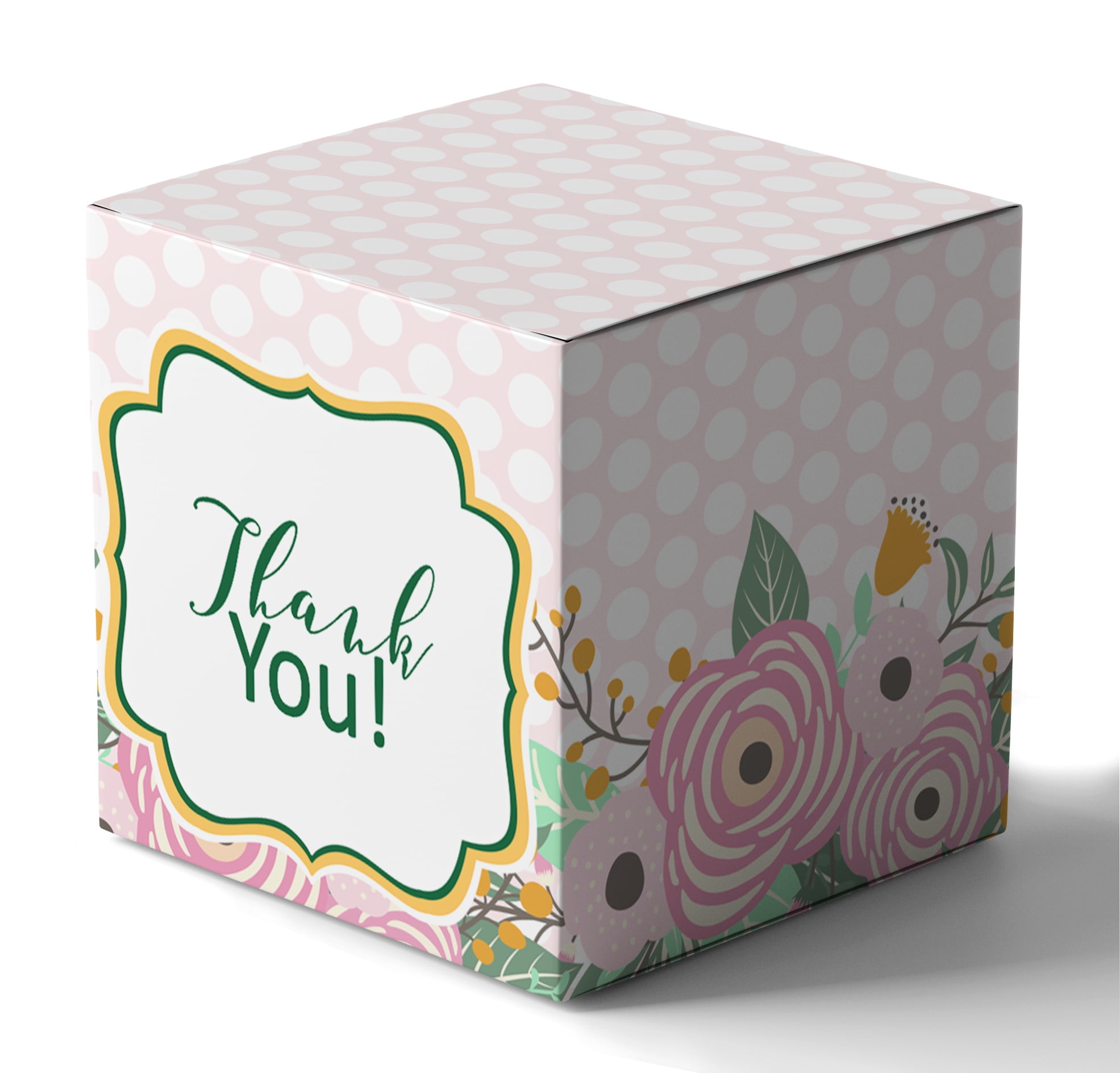 InkdotpotSmall Paper Box -Mini Favor Box ForBaby Shower2x2x2 Inches ...