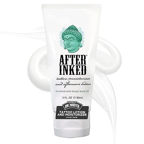 After Inked Tattoo Aftercare Lotion Moisturizing Balm for Inked Skin As ...