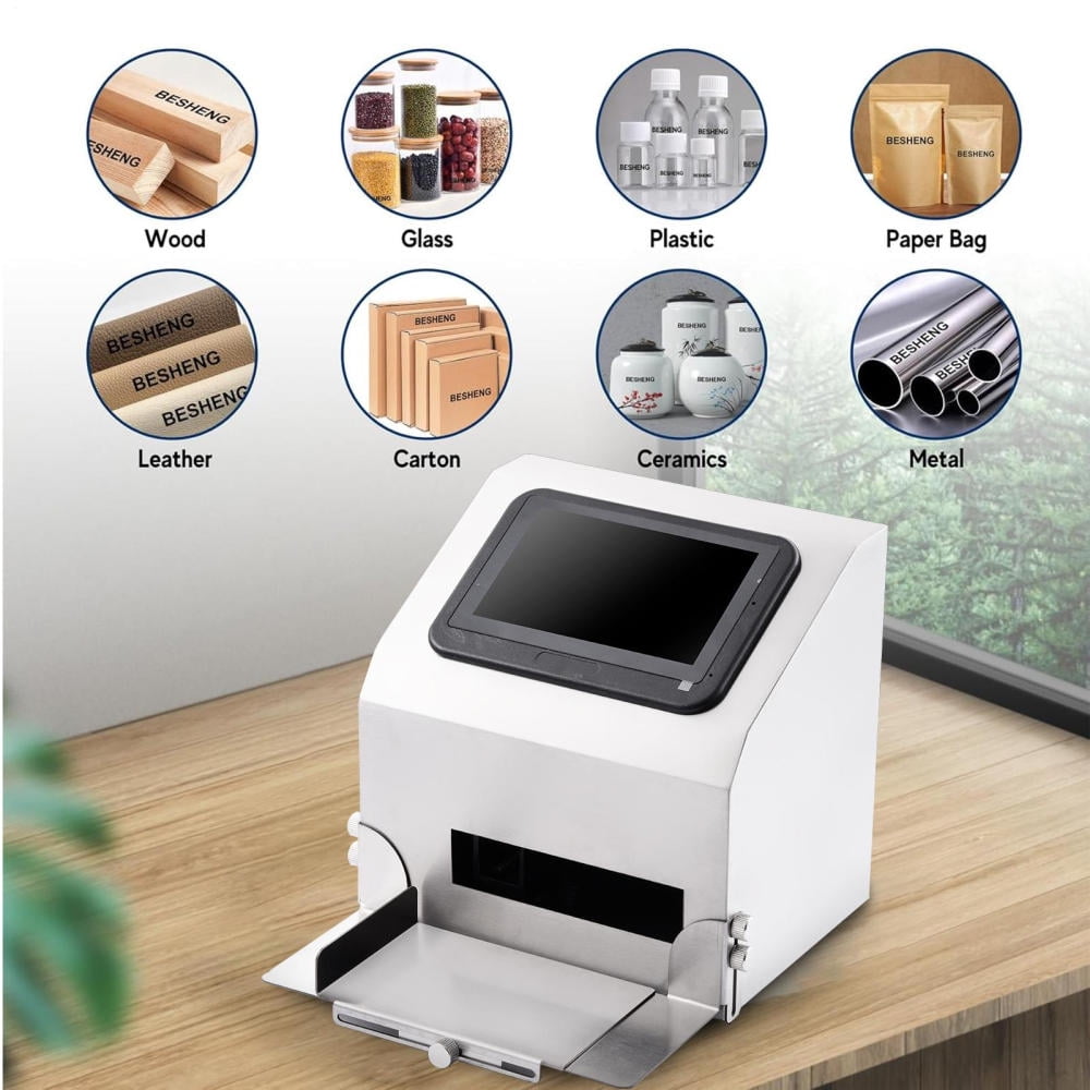 Inkjet Coder, Intelligence Batch Printer with 5 Inch LCD Screen, High ...