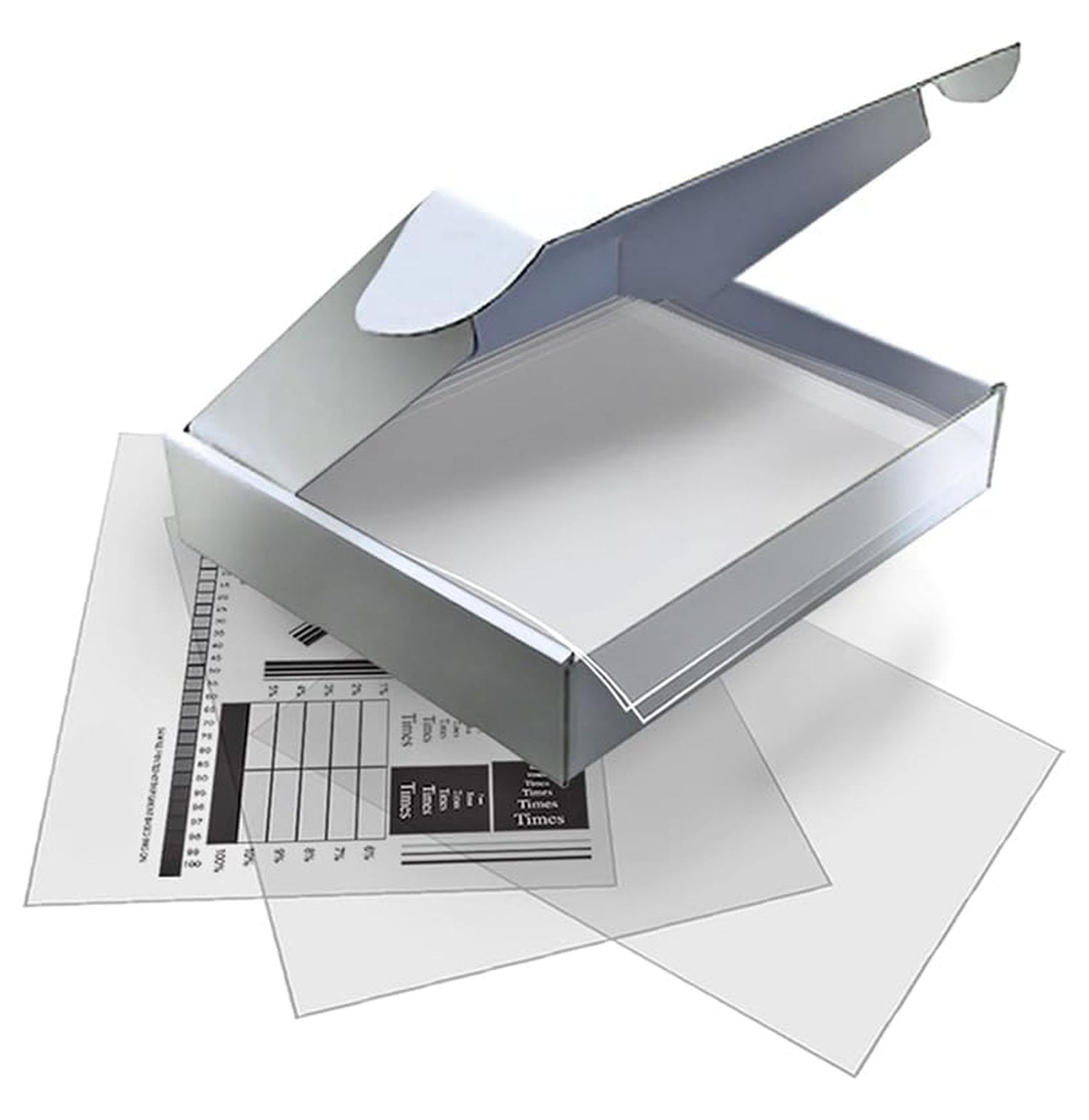 Inkjet Printer Film for Screen Printing, 8.5" x 11" Transparency Paper ...