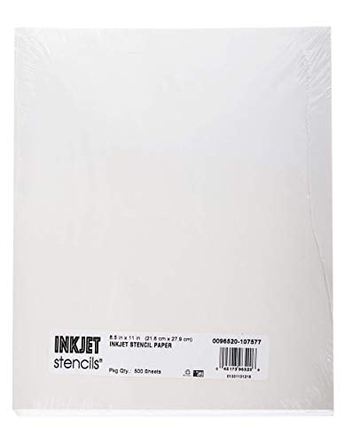 Inkjet Stencils Tracing Paper - Ream of 500 Sheets - Walmart.com