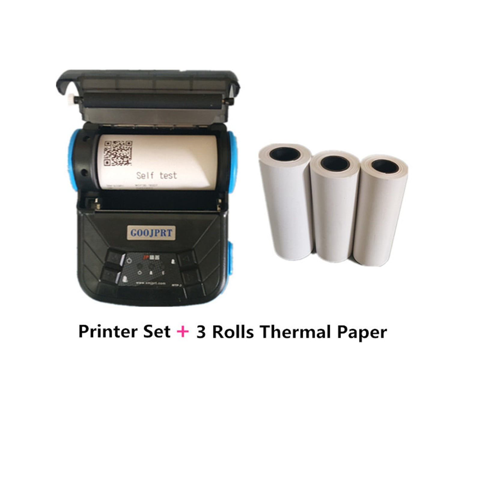 Inkless USB DC5V 80mm Bluetooth-Compatible Mini Thermal Printers Light ...