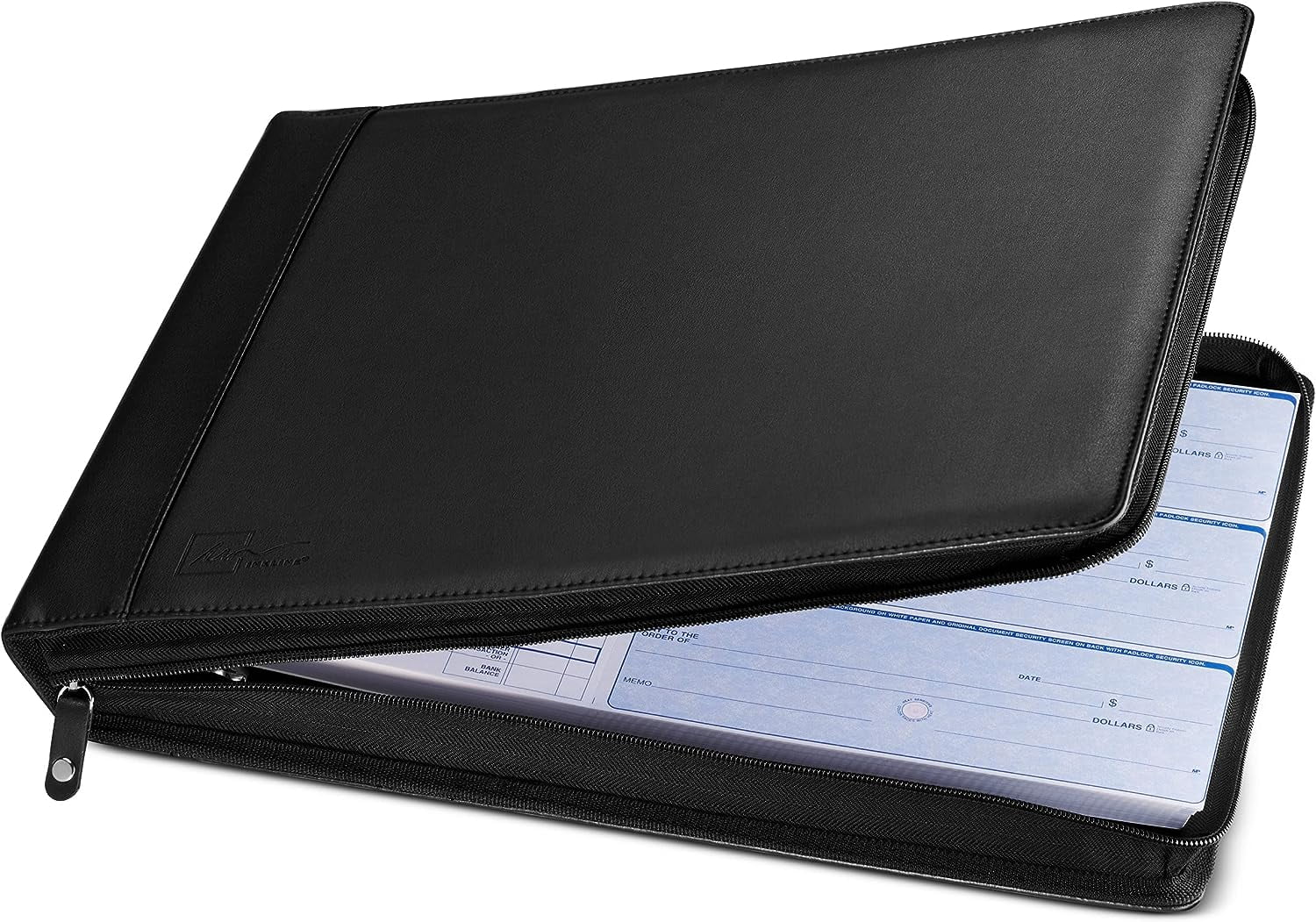 "Inkline Check Binder Portfolio Organizer, 7-Ring, 500 Capacity, 9"" x ...