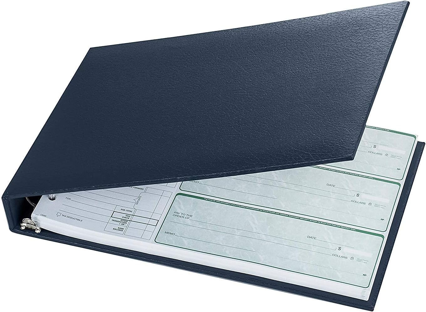 Inkline 7-Ring Check Binder 500 Check Capacity Portfolio Organizer, 9 ...