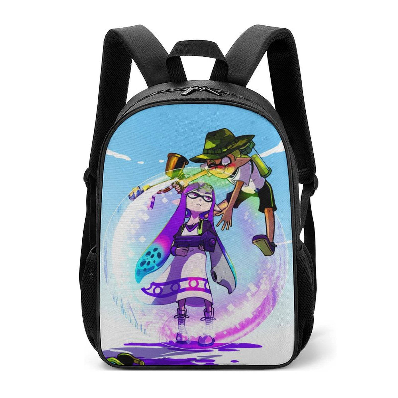 Inkling Splatoon Backpack Daypack Multipurpose School Bag Student ...