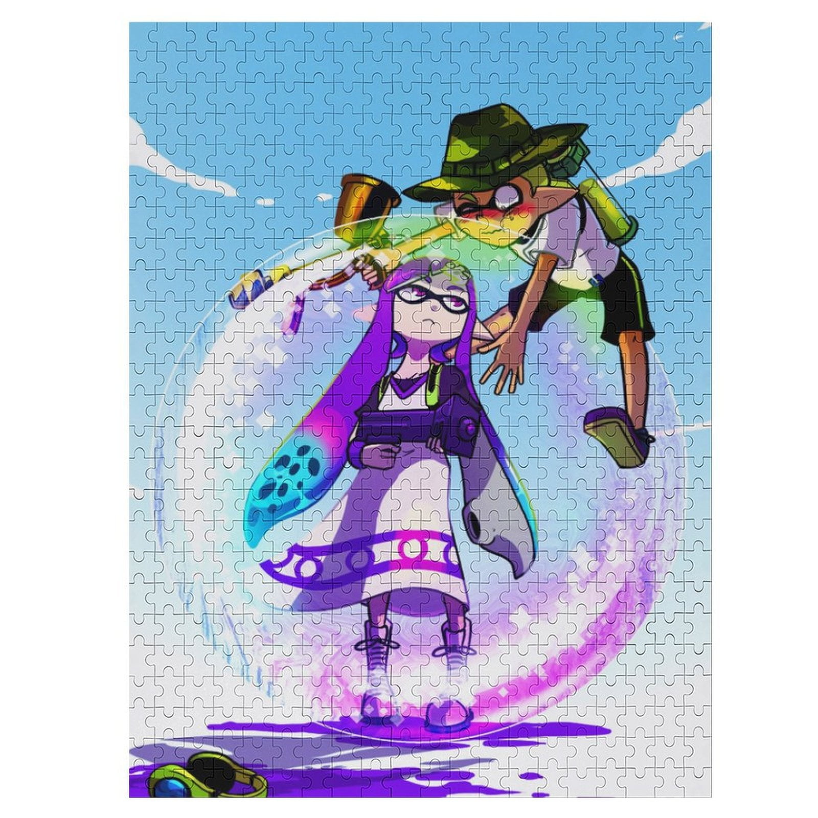 Inkling Splatoon Jigsaw Puzzles Interlocking Puzzles Home Decor ...