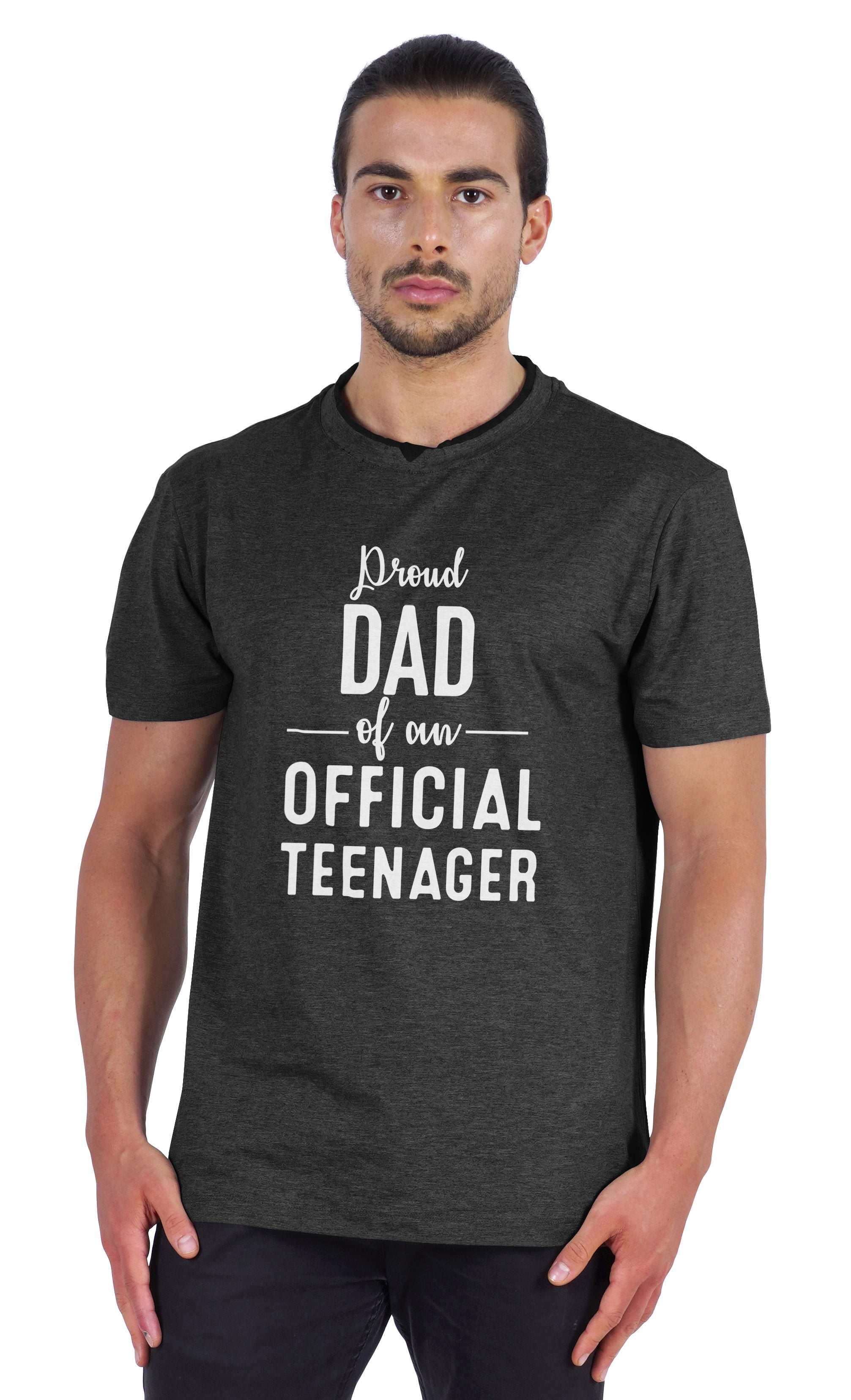Inkmeso Graphic "Proud Dad Of Our Official Teenager"Tshirt For Proud ...