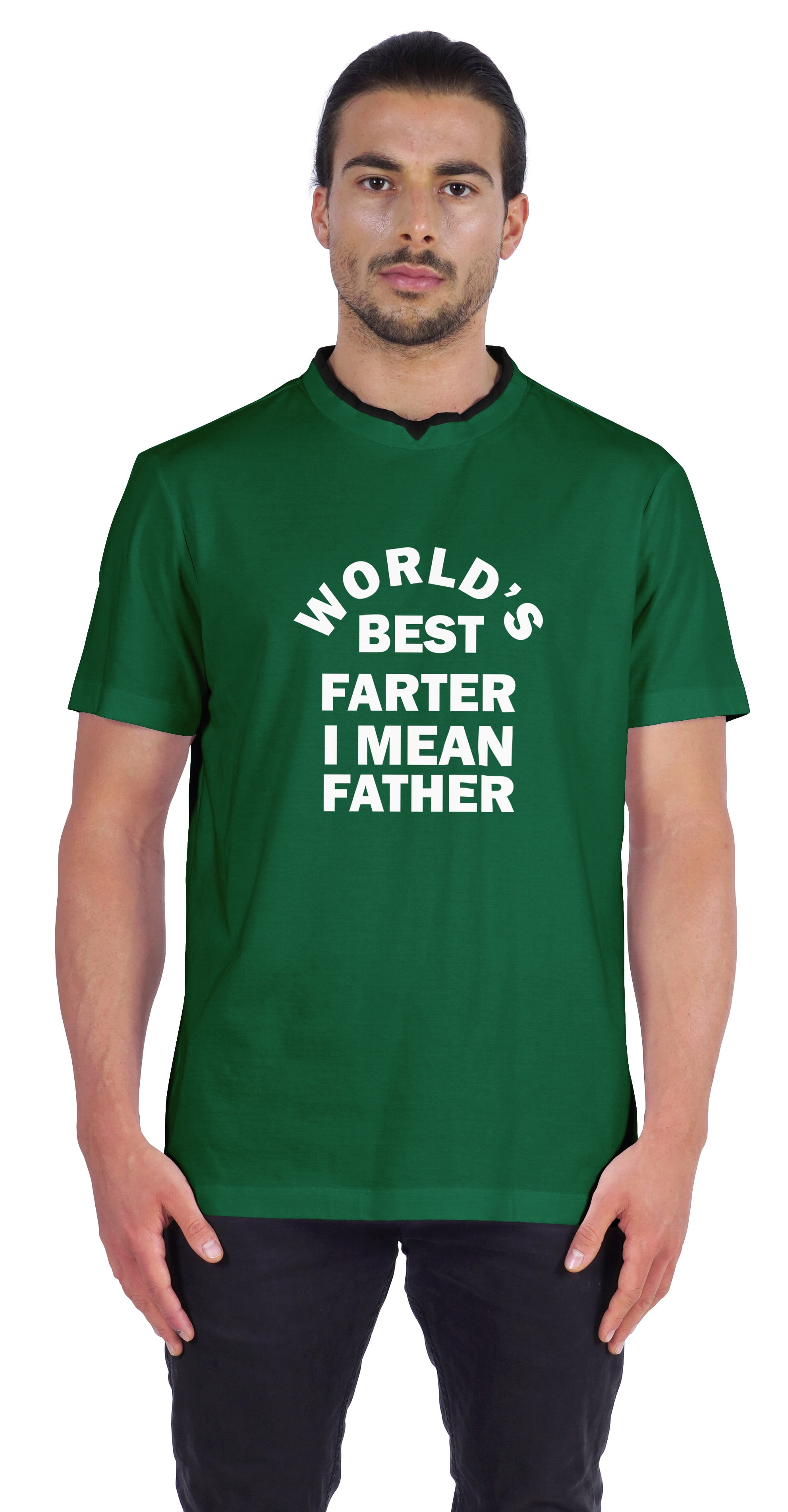 Inkmeso Graphic Quote "World's Best Farter I Mean Father"Tshirt For ...
