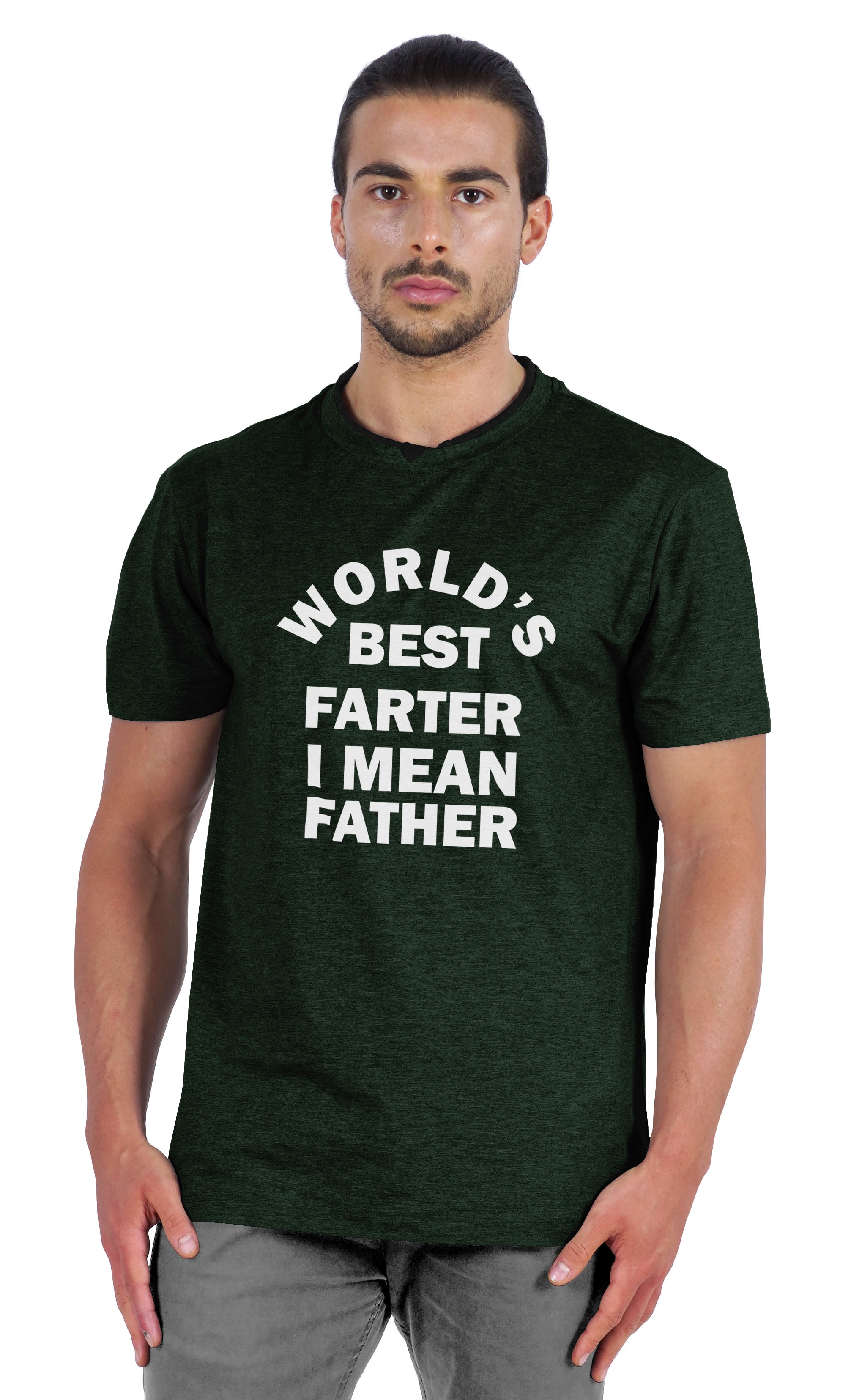 Inkmeso Graphic Quote "World's Best Farter I Mean Father"Tshirt For ...