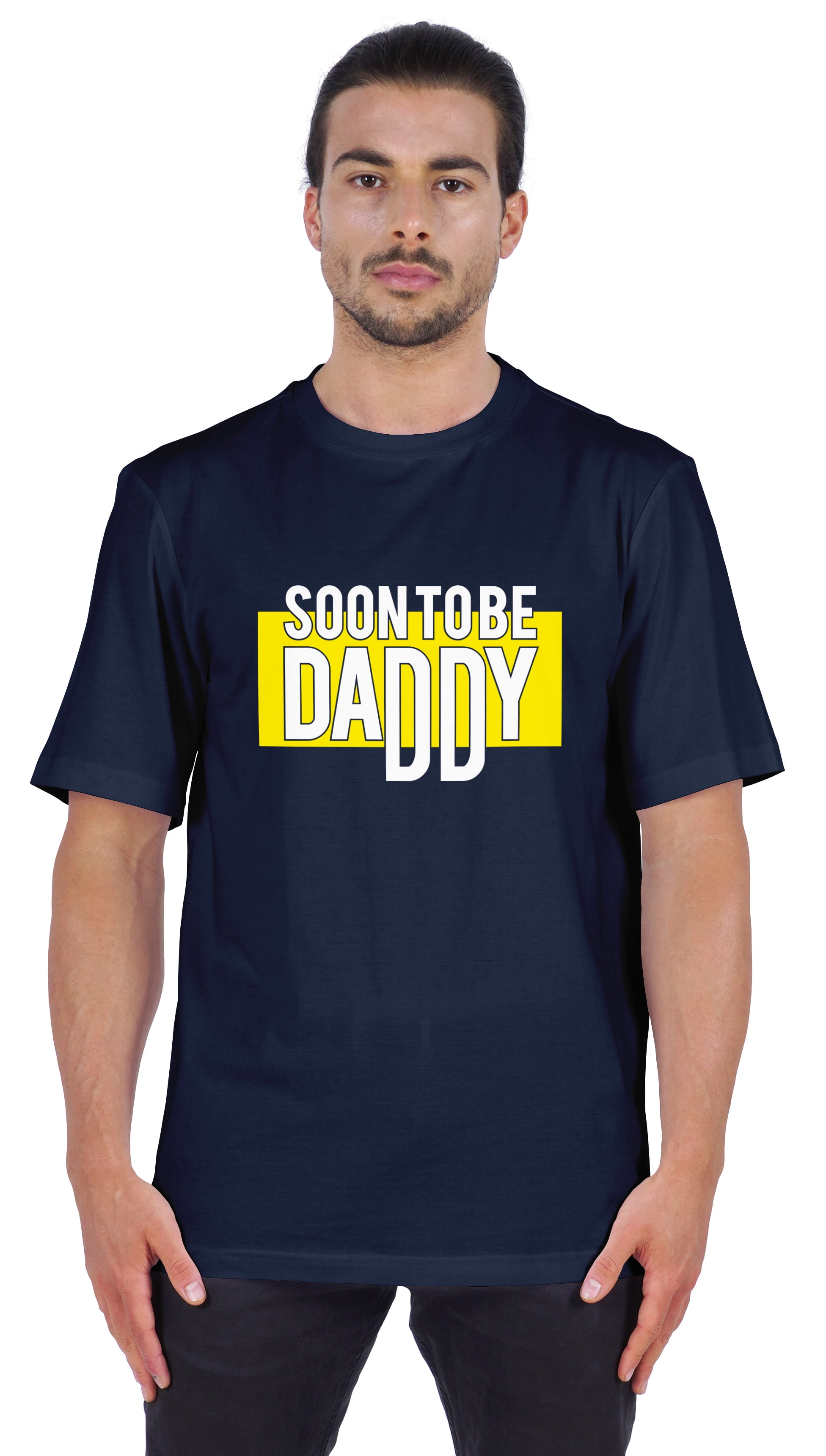 Inkmeso Men's Graphic Printed "Soon To Be Daddy" Pregnancy Announcement ...