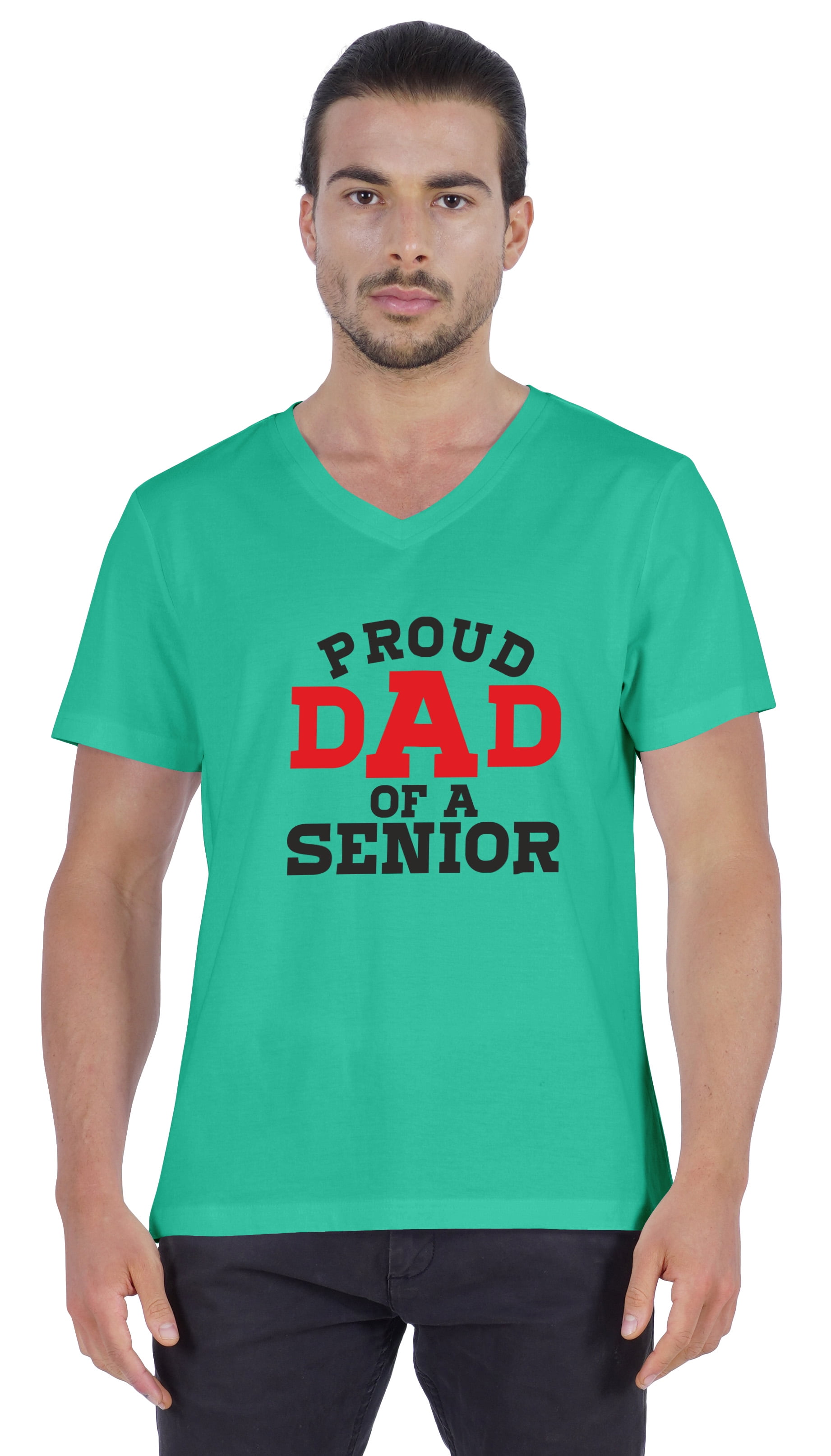 Inkmeso Mens Gradution Tee Shirt Proud Dad Of A Senior Graphic Print ...