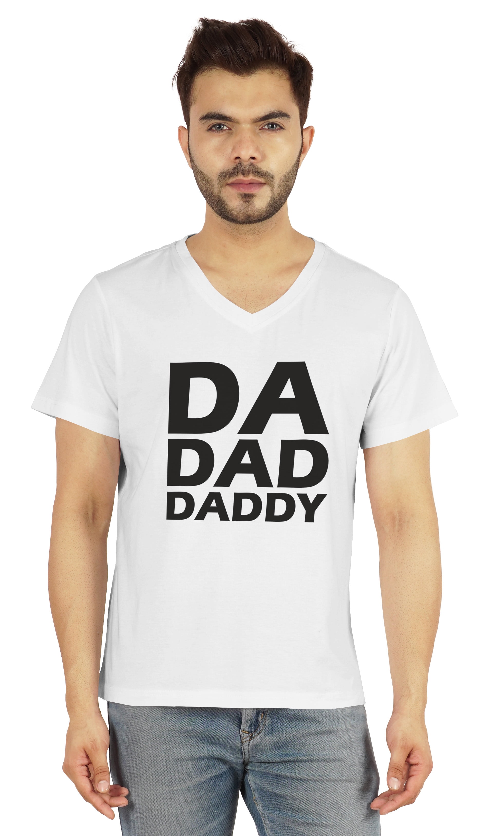 Inkmeso Mens Tshirt Da Dad Daddy Graphic Tshirt For Dad Gift Tee Shirt ...