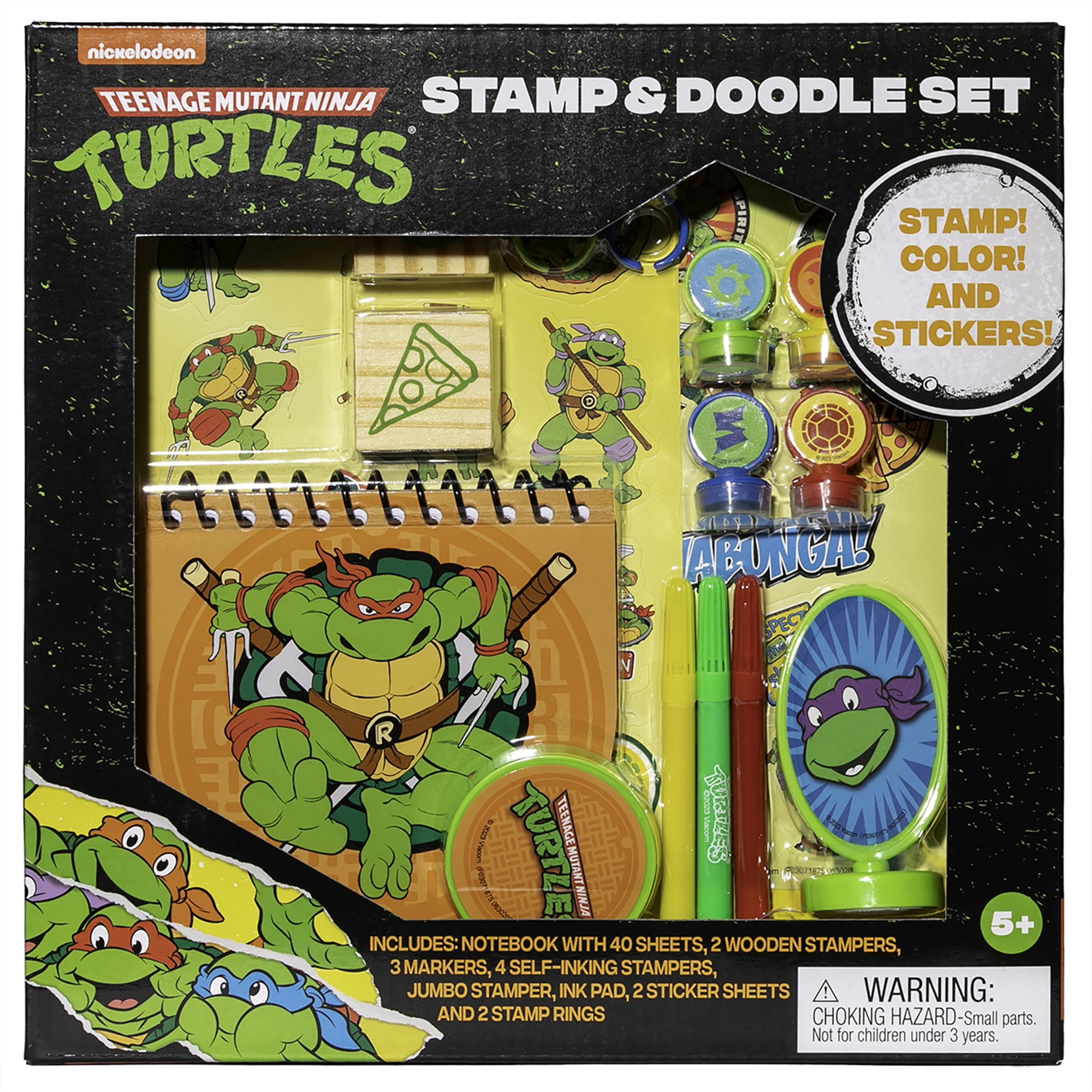 Inkology: Stamp & Doodle – Teenage Mutant Ninja Turtles - Creativity ...