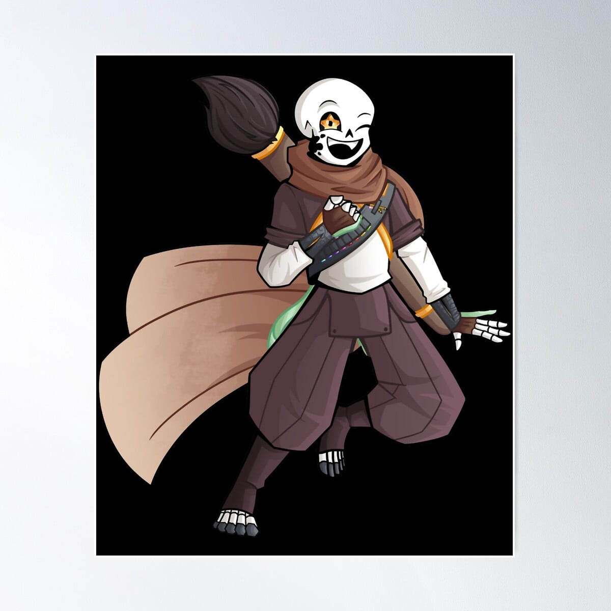 Inkspiration (Ink Sans Shirt, Ink, Inktale) Poster Wall Art, Modern ...