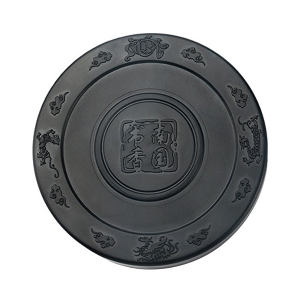 Nestingho Inkstone Plastic Black Calligraphy Supplies 2Pcs 3.93X3.93X0 ...
