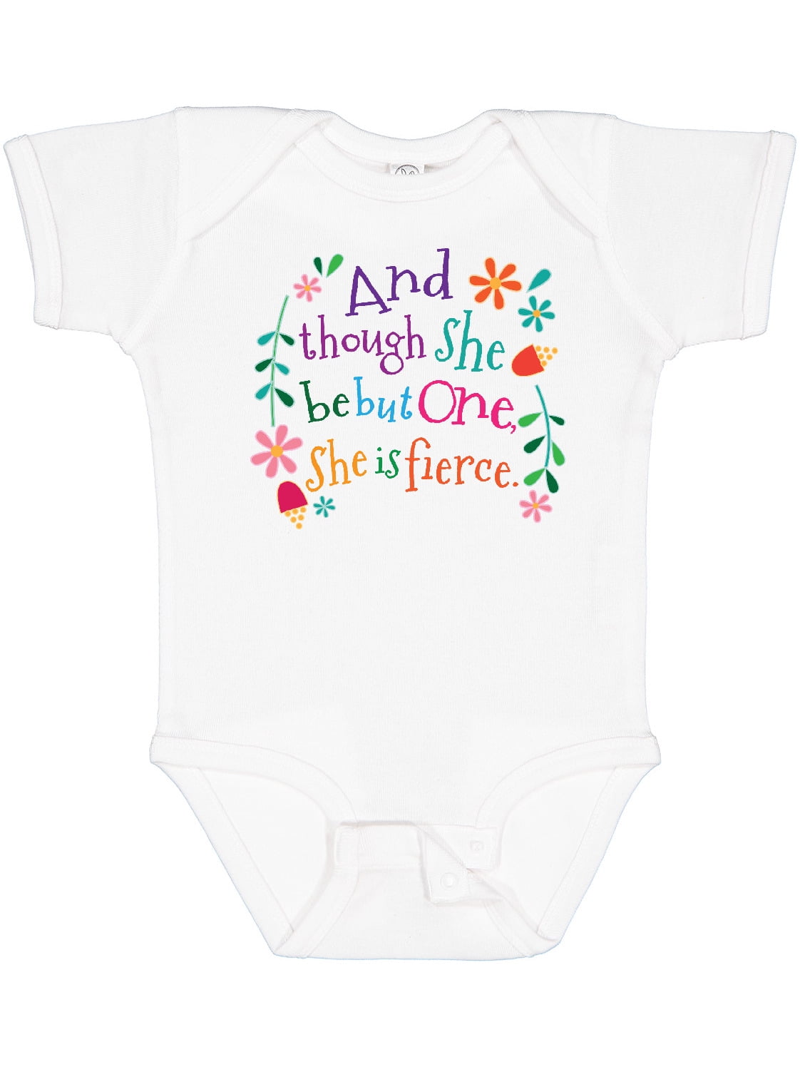 Inktastic 1st Birthday 1 Year Old Girl She is Fierce Girls Baby ...