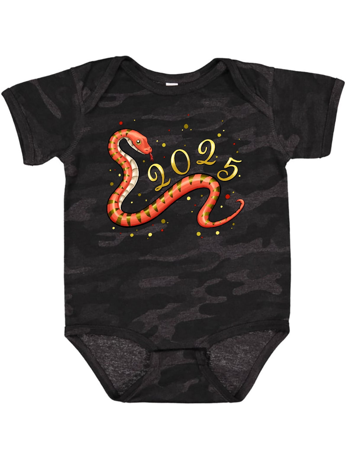 Inktastic 2025 Year of the Snake New Year Snake Boys or Girls Baby ...