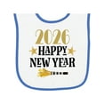 Inktastic 2026 Happy New Year Baby Terry Cloth Bib - Walmart.com