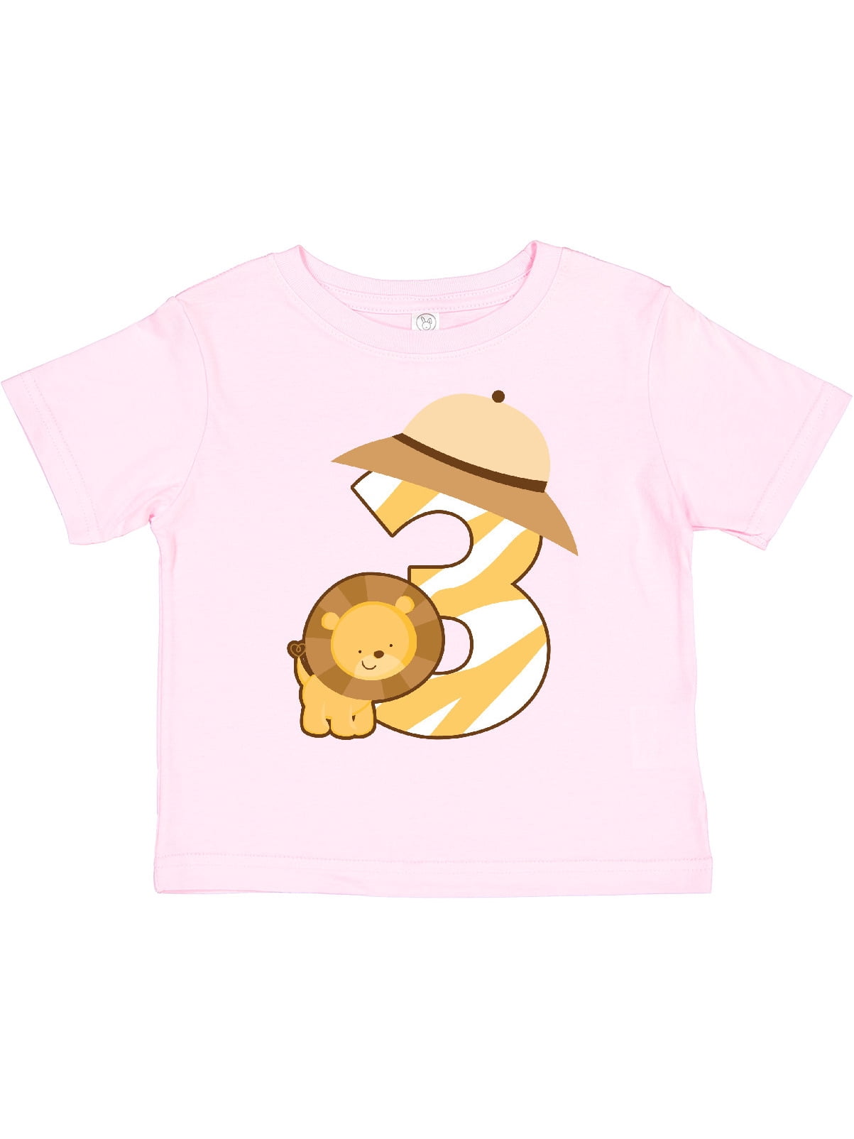 Inktastic 3rd Birthday Jungle Safari Lion 3 Year Old Boys or Girls ...