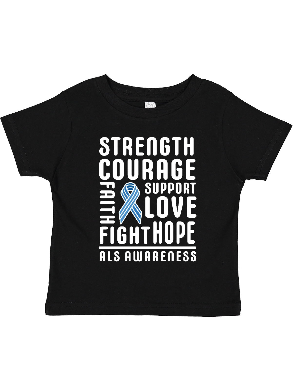 Inktastic ALS Awareness Strength Courage Support Boys or Girls Toddler T-Shirt - Walmart.com