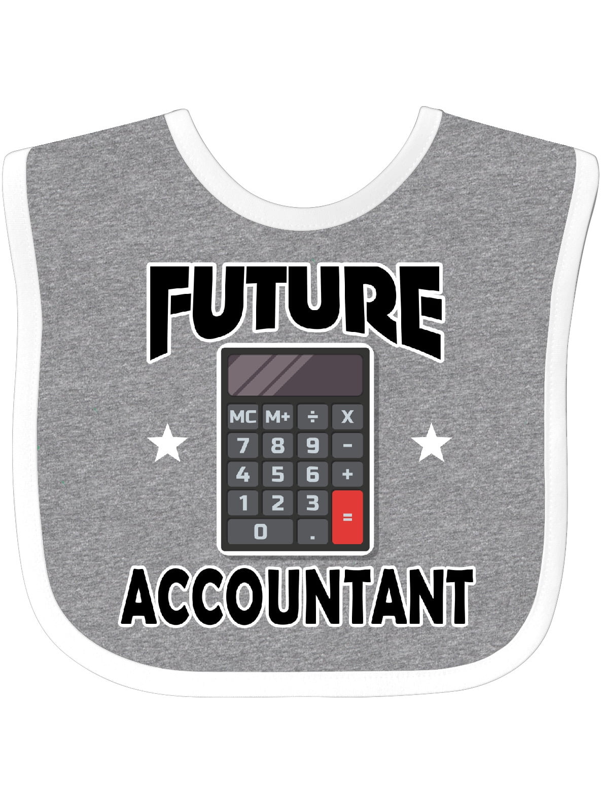 Inktastic Accounting Future Accountant Baby Boys or Girls Baby Bib ...