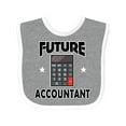 Inktastic Accounting Future Accountant Baby Boys or Girls Baby Bib ...