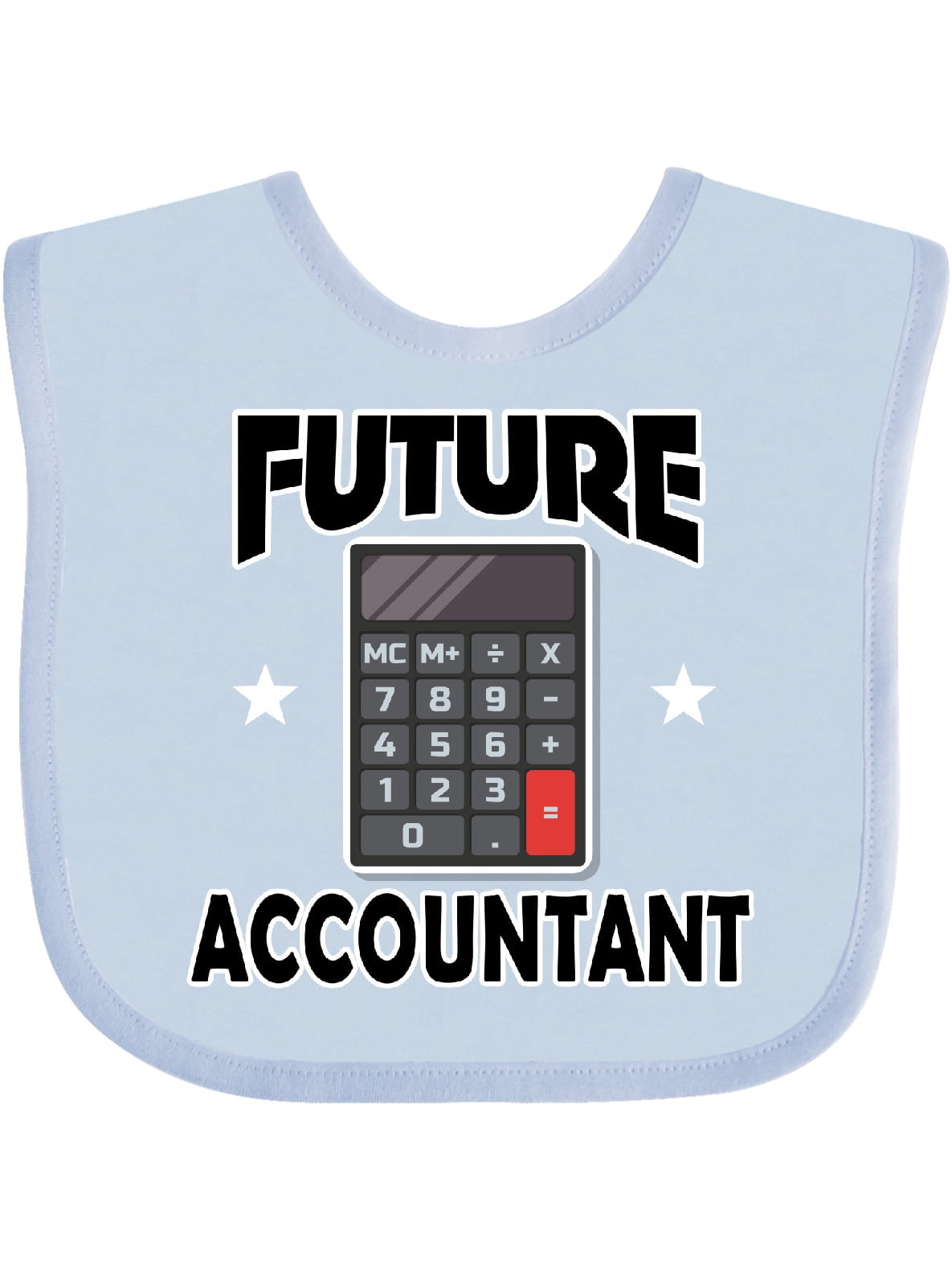 Inktastic Accounting Future Accountant Baby Boys or Girls Baby Bib ...