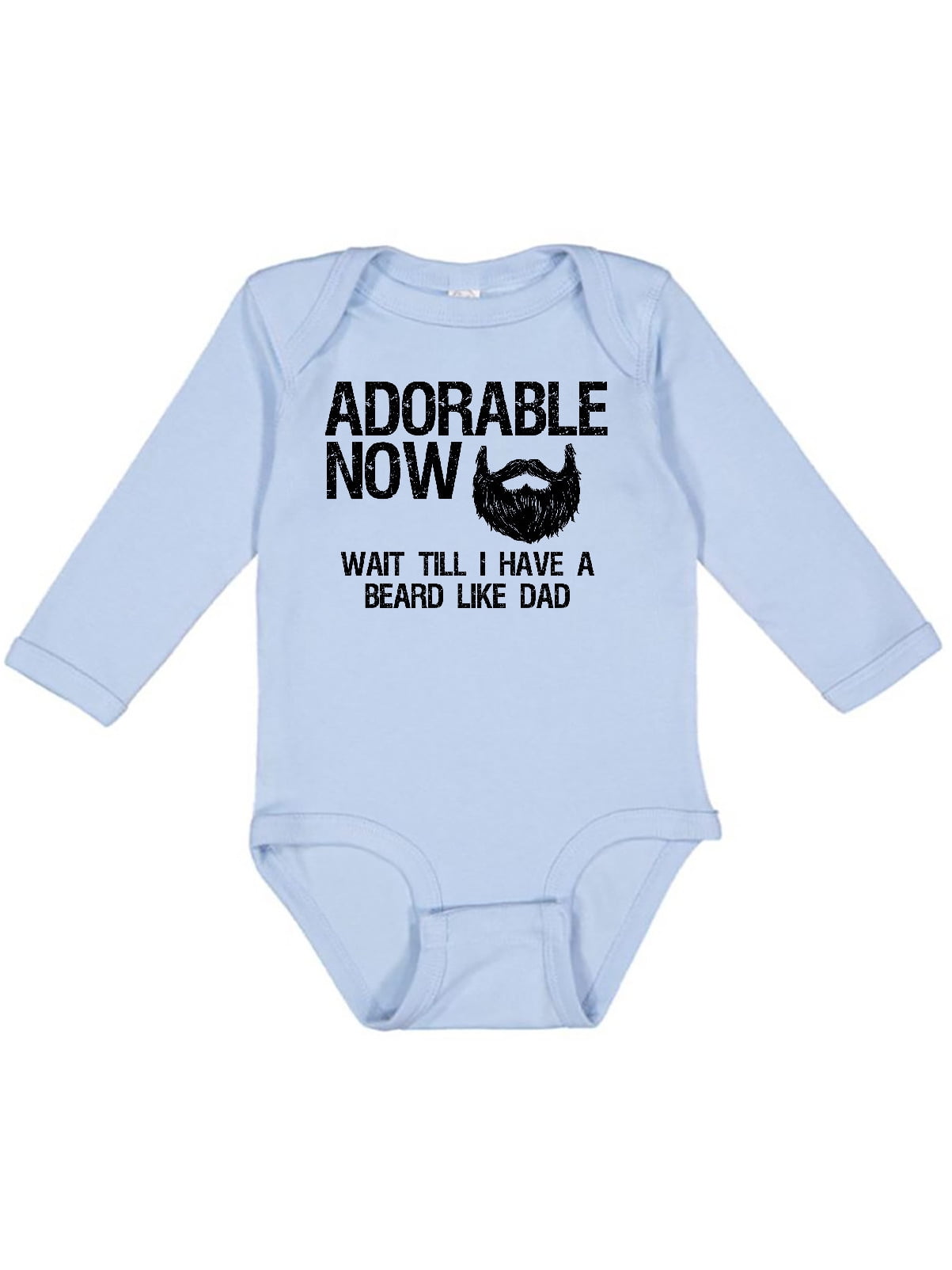 Inktastic Adorable Now...wait Till I Have a Beard Like Dad Boys Long ...