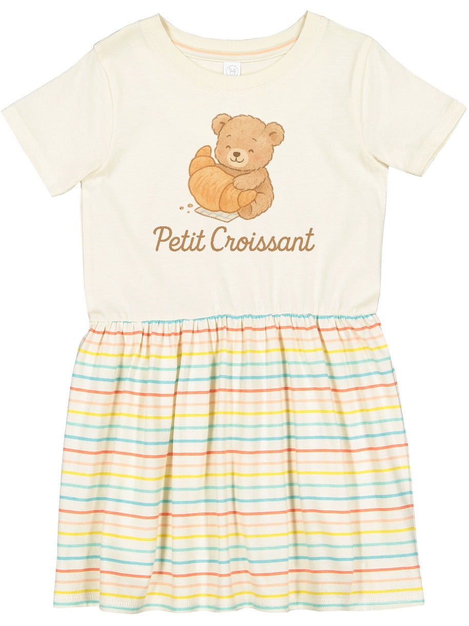 Inktastic Adorable Teddy Bear Petit Croissant French Breakfast Art ...