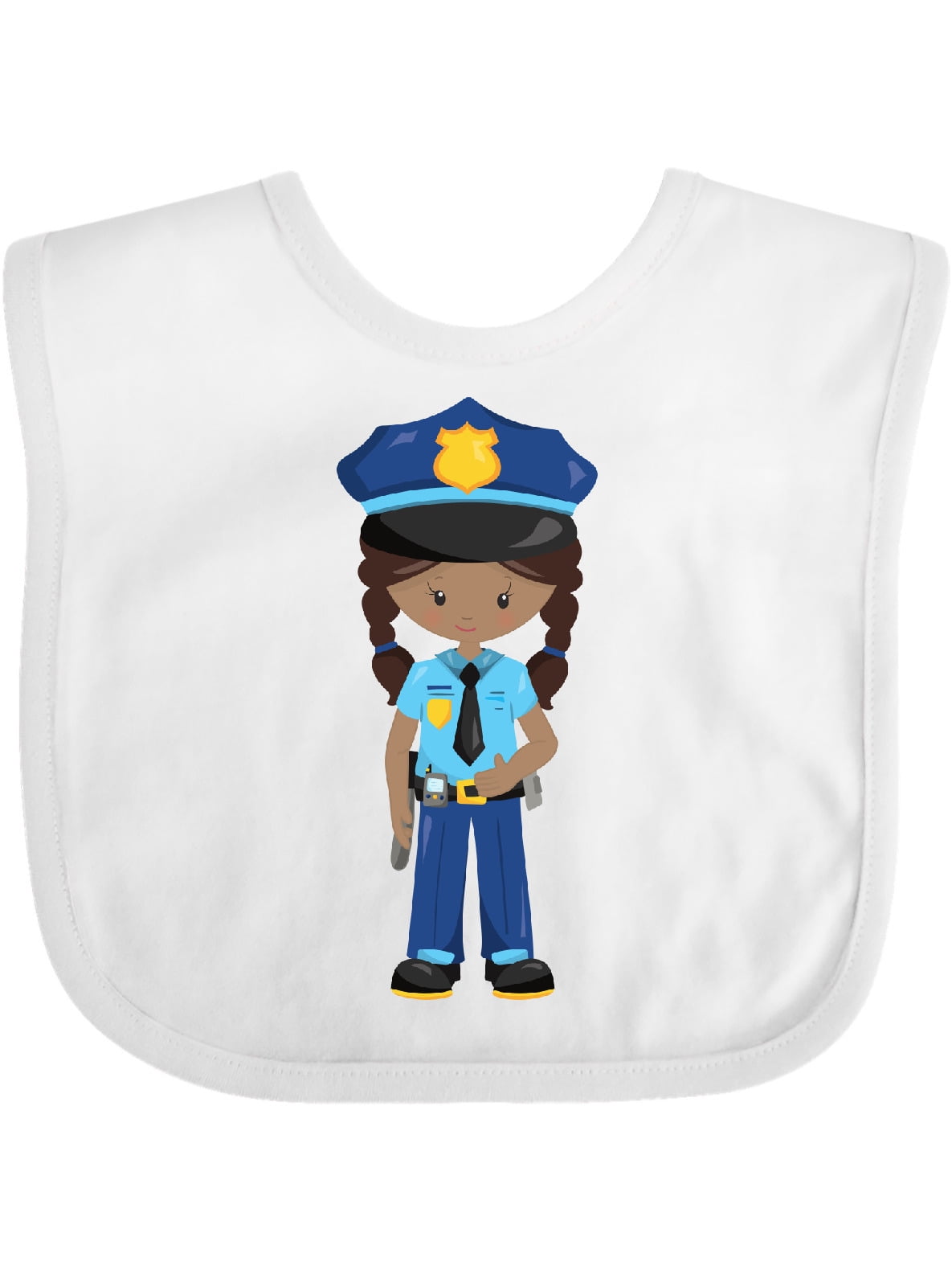 Inktastic African American Girl, Police Girl, Police Officer Girls Baby ...