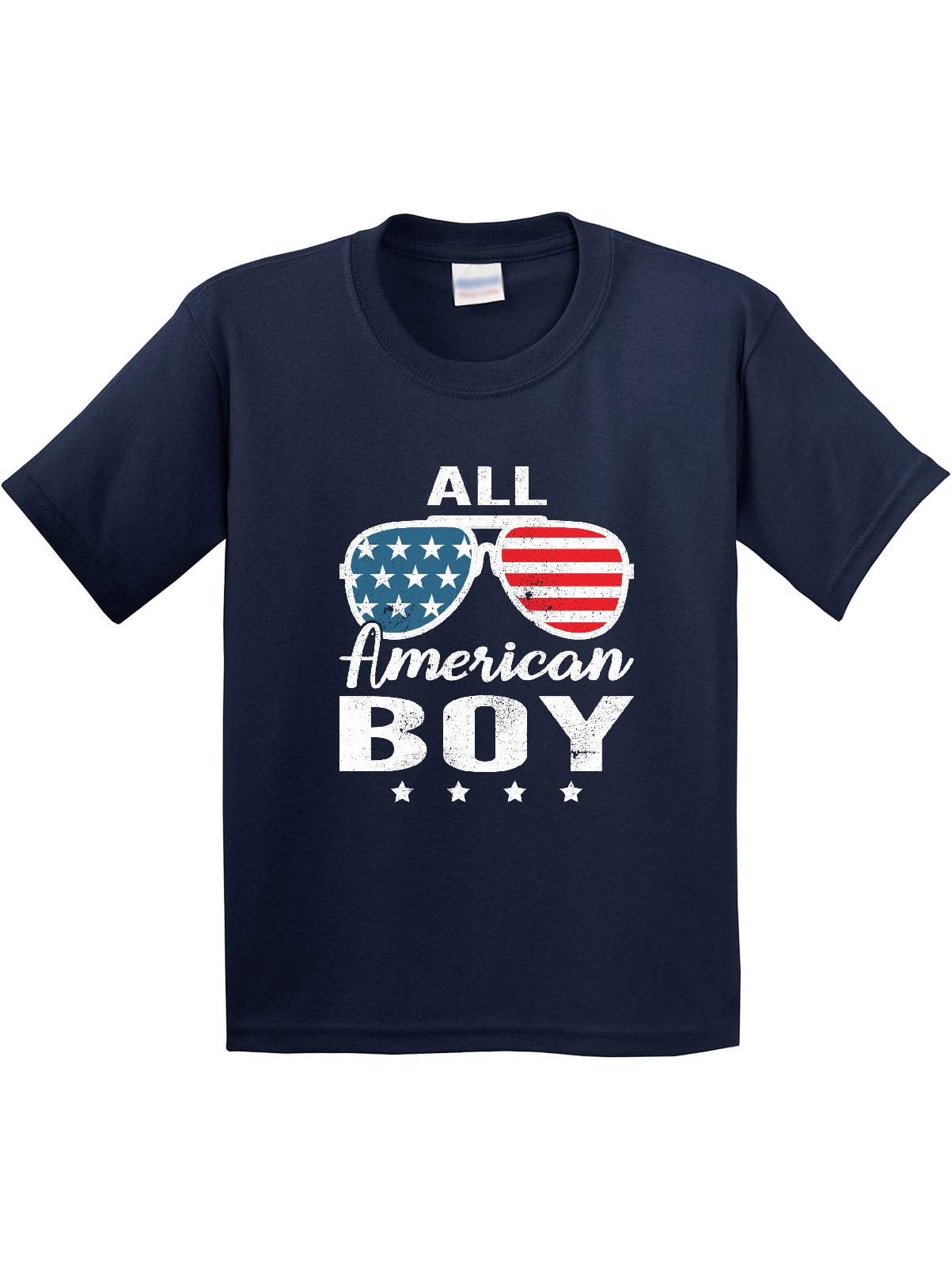 Inktastic All American Boy USA Parade Youth T-Shirt - Walmart.com