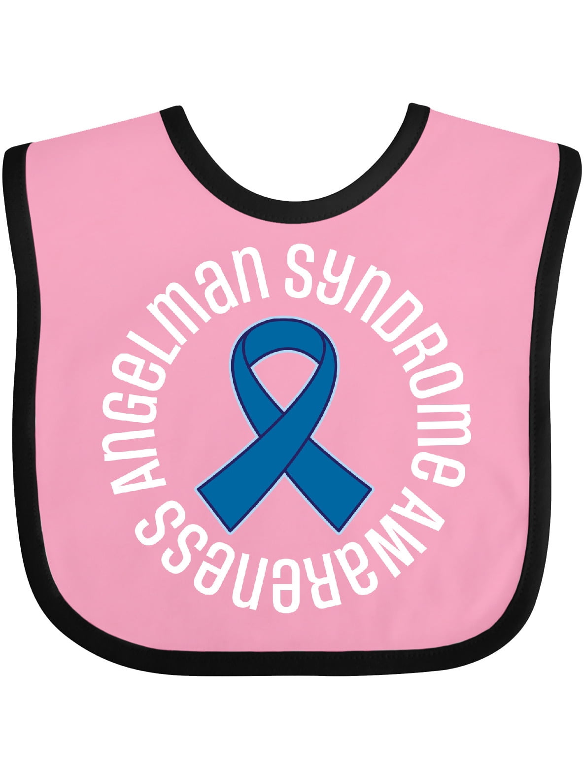 Inktastic Angelman Syndrome Awareness Ribbon Boys or Girls Baby Bib - Walmart.com