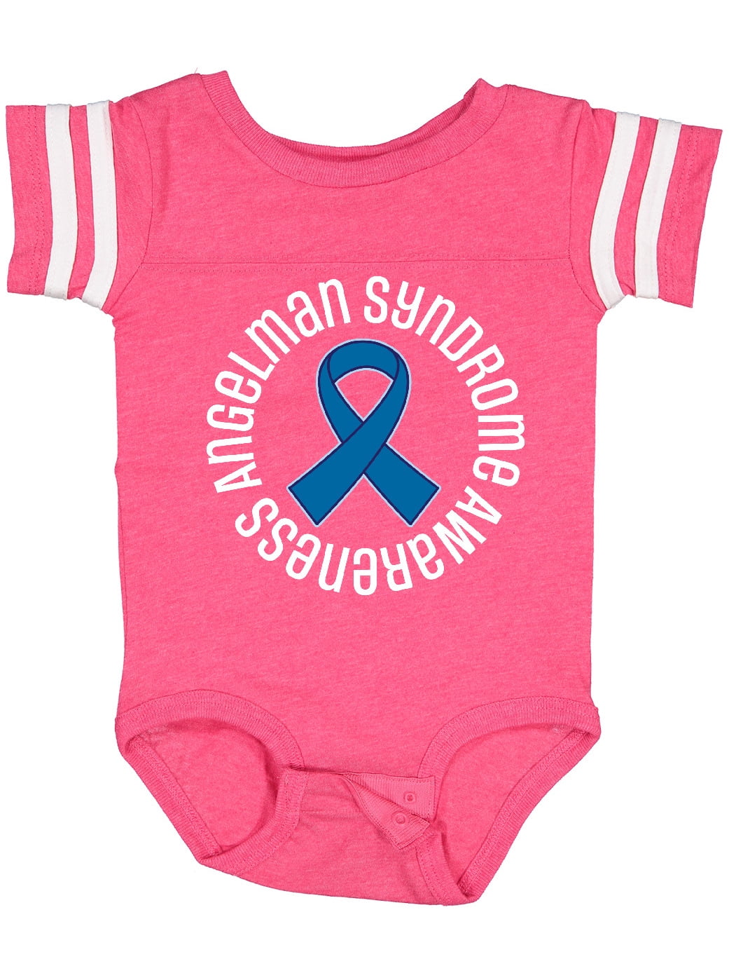Inktastic Angelman Syndrome Awareness Ribbon Boys or Girls Baby Bodysuit - Walmart.com
