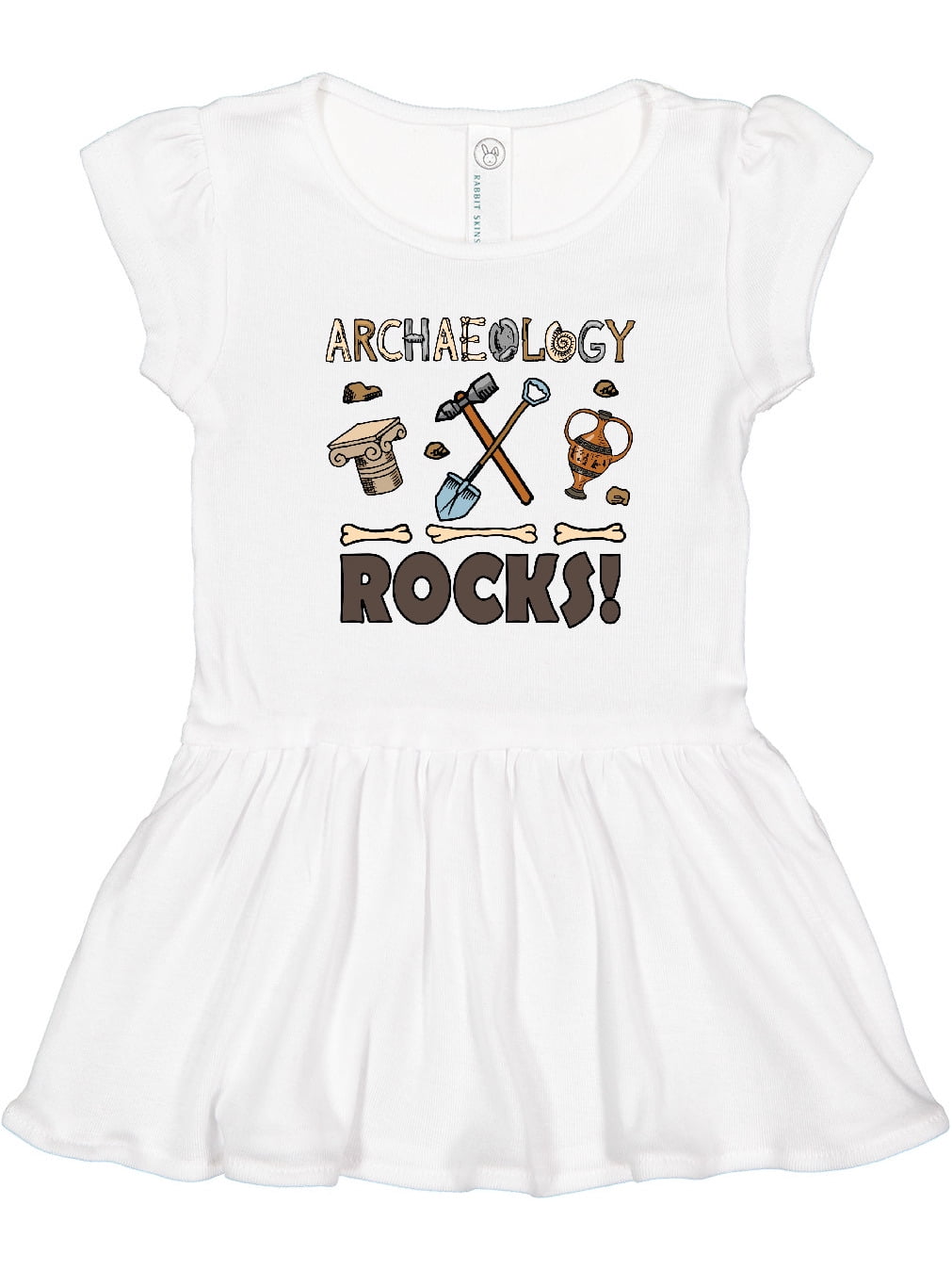 Inktastic Archaeology Rocks Archaeologist Gift Girls Toddler Dress ...